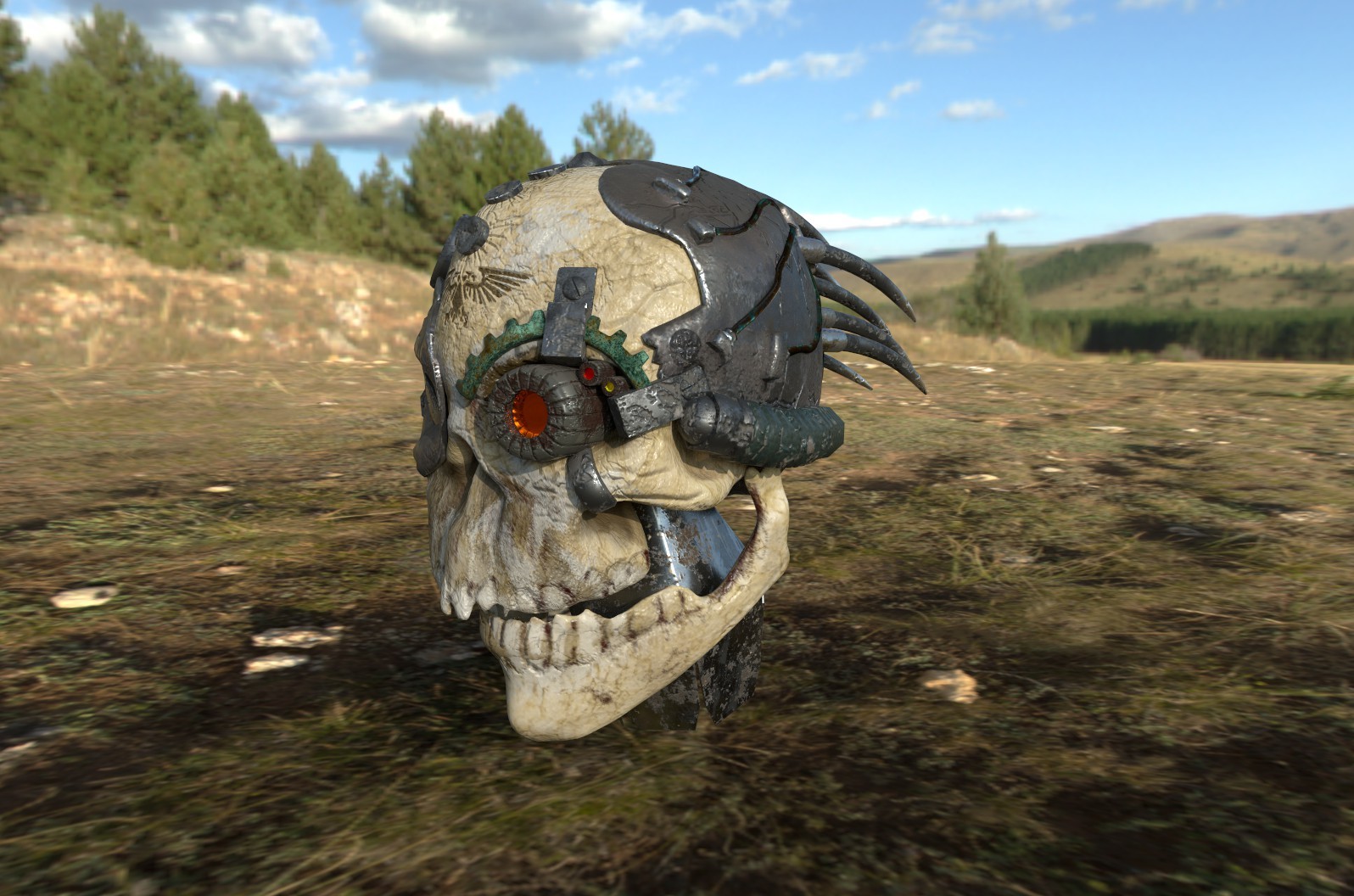 ArtStation - Servo Skull