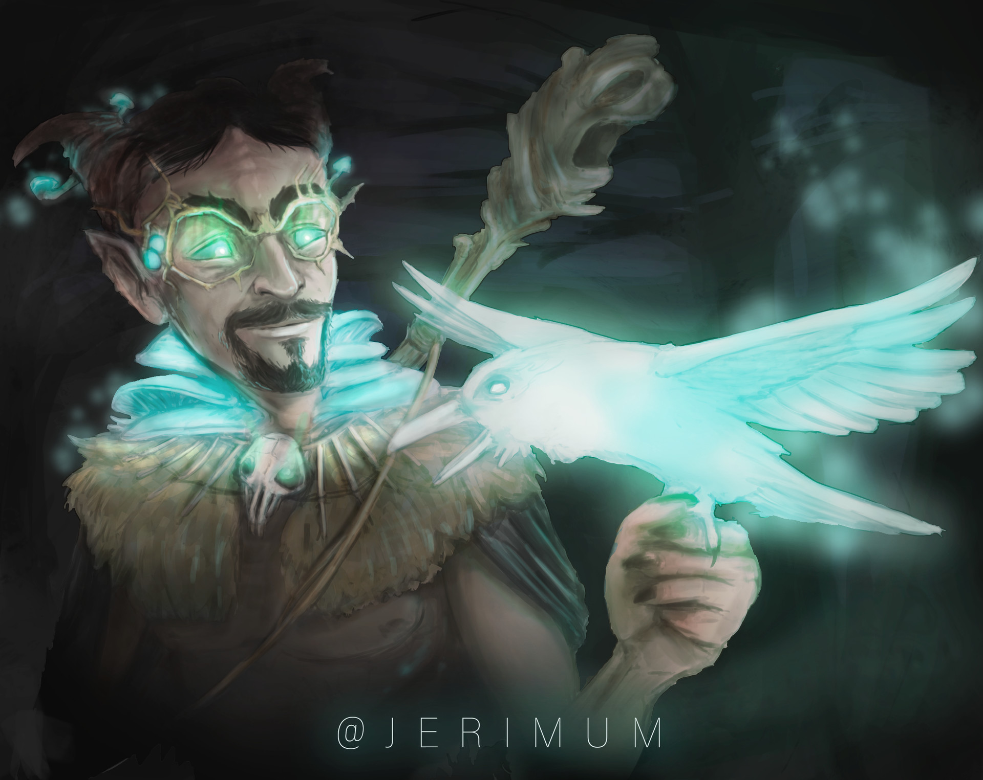 ArtStation - Evil Druid