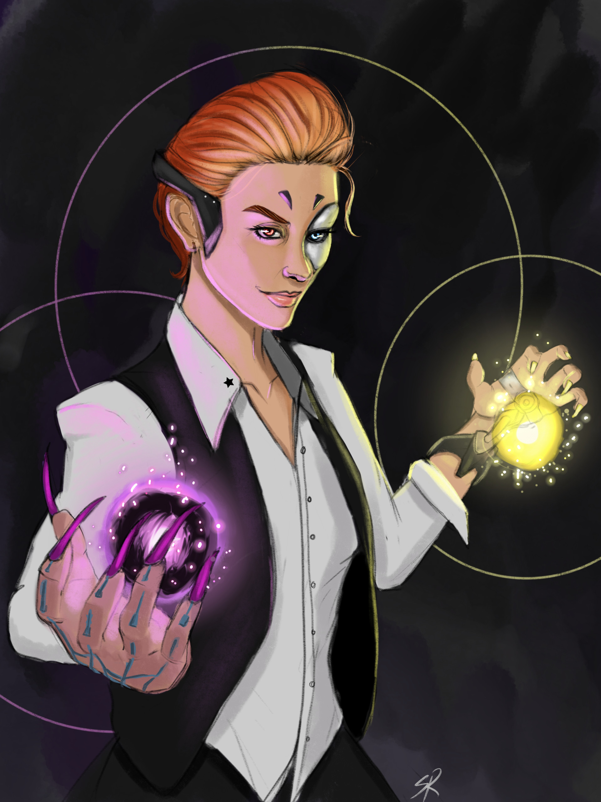 ArtStation - Moira x Thin White Duke