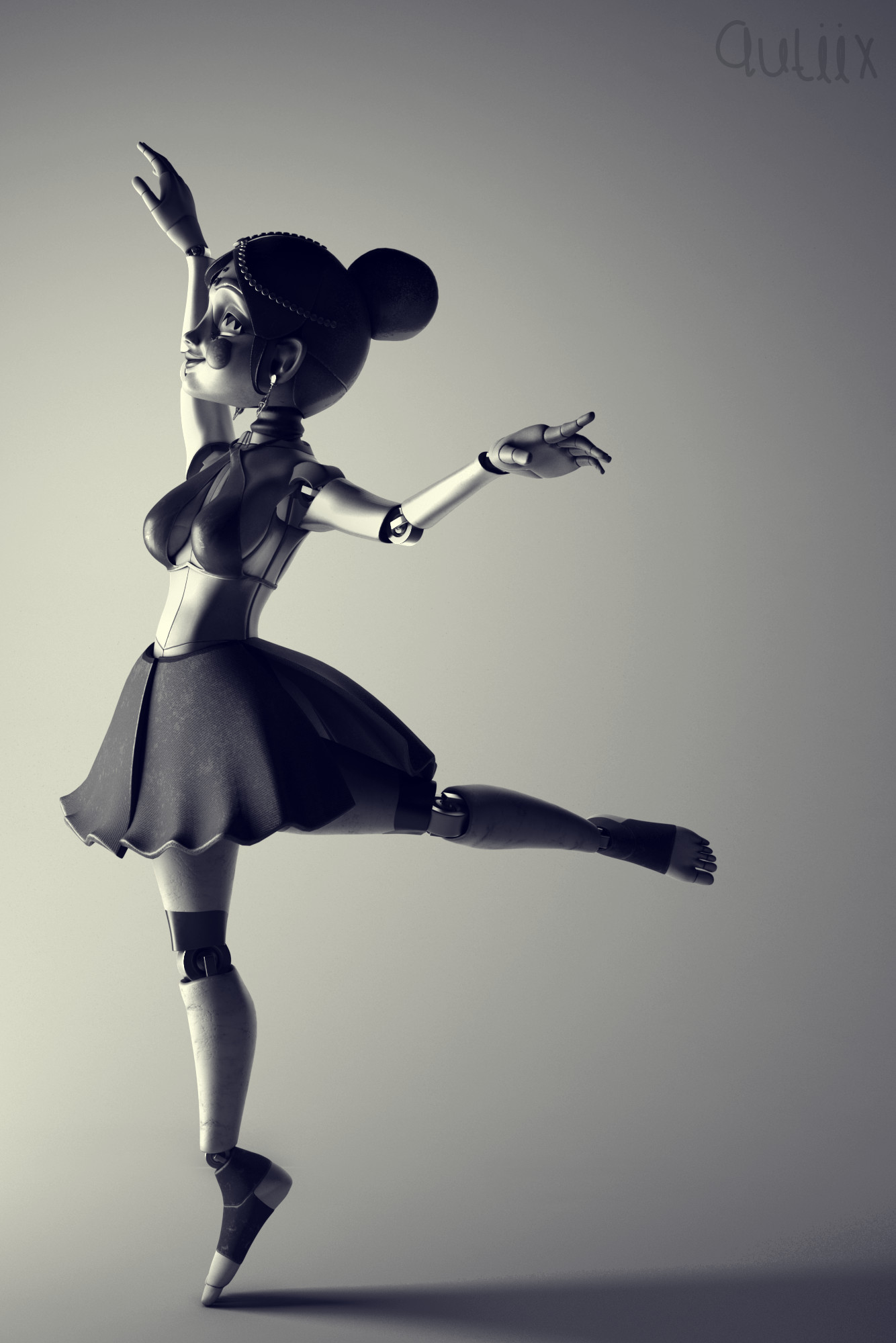 ArtStation - Ballora practice dance!