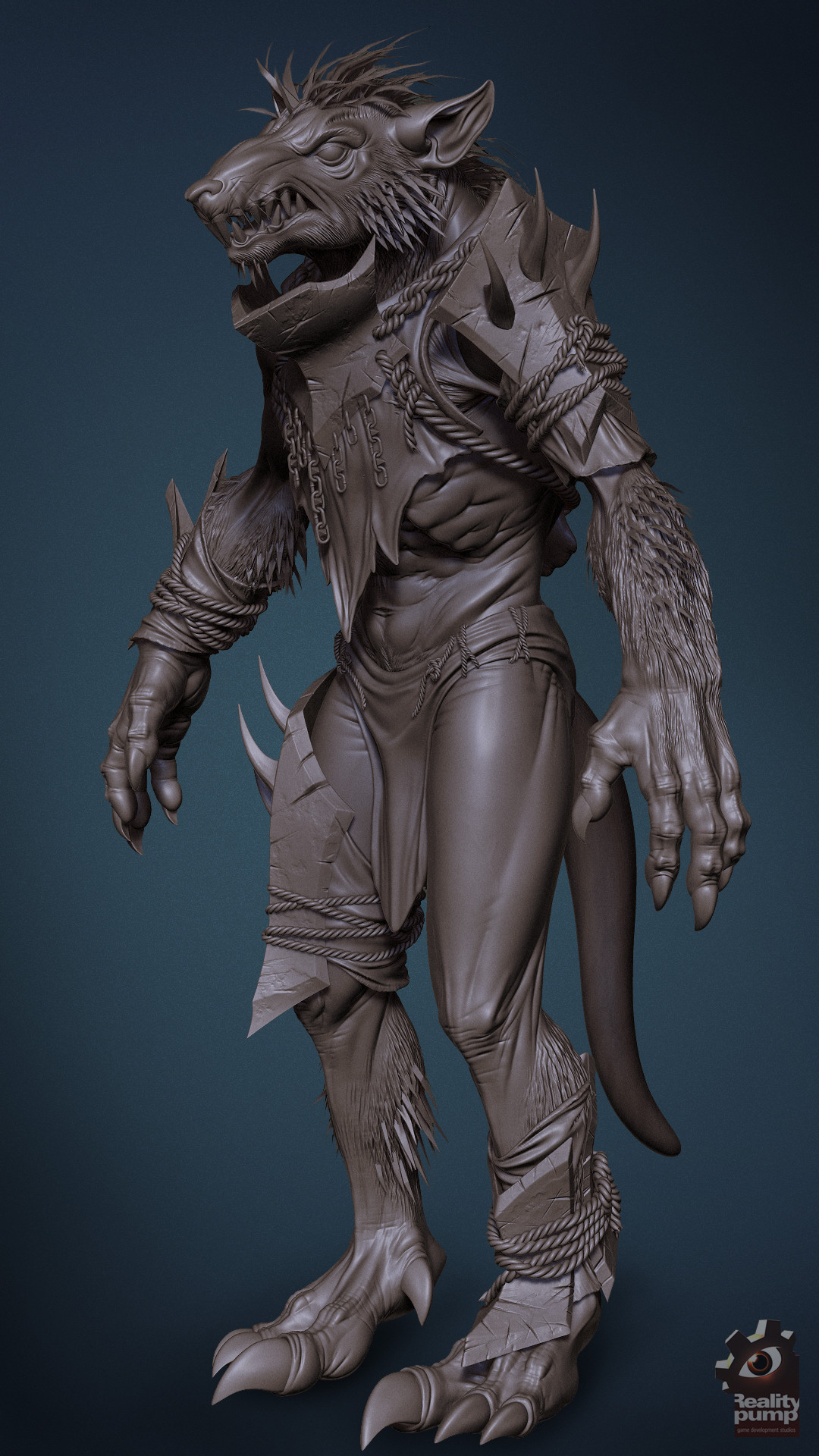 ArtStation - Scaven Warrior