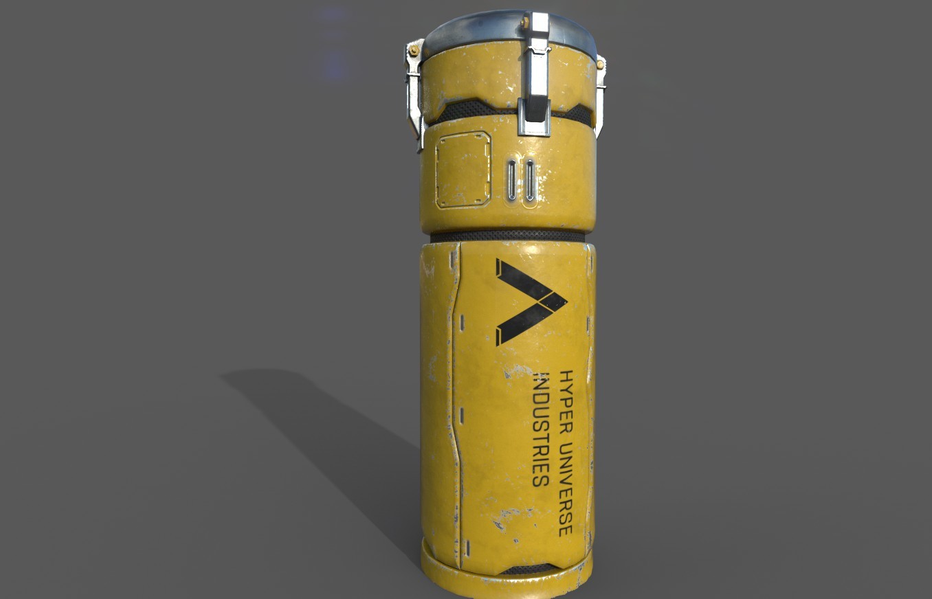 James Hill - Sci-fi Cylinder