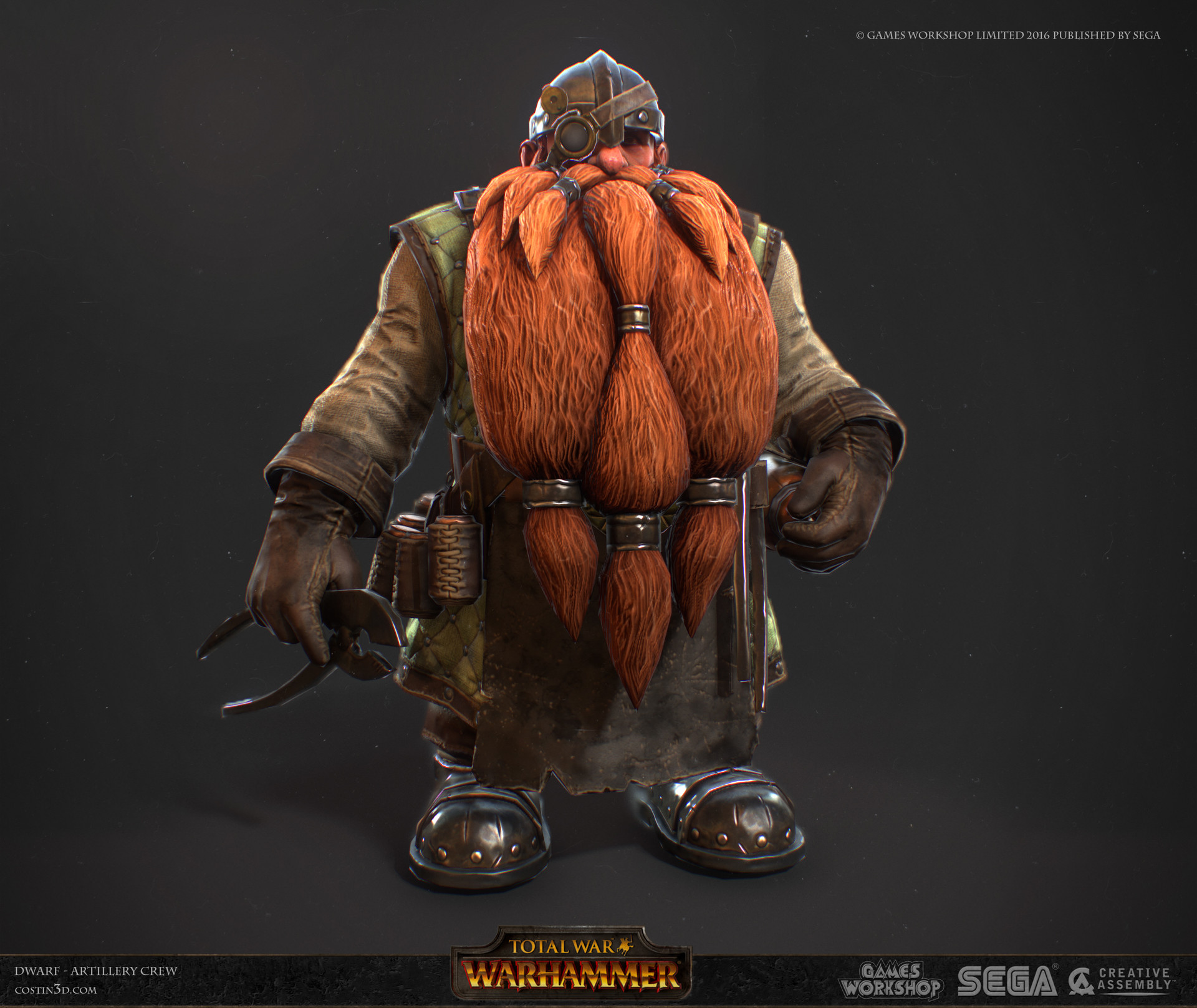 ArtStation - Dwarf Artillery Crew