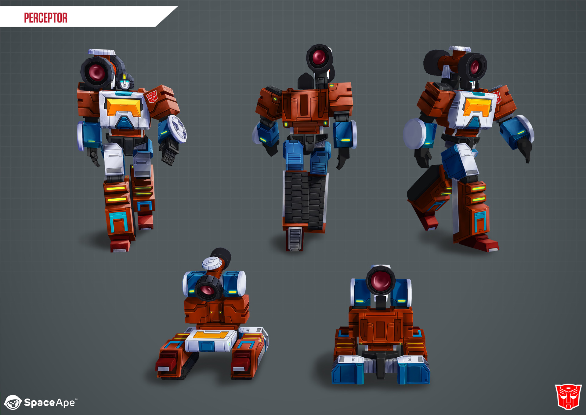 Luke Kendall - Transformers: Earth Wars - Character Concept Art