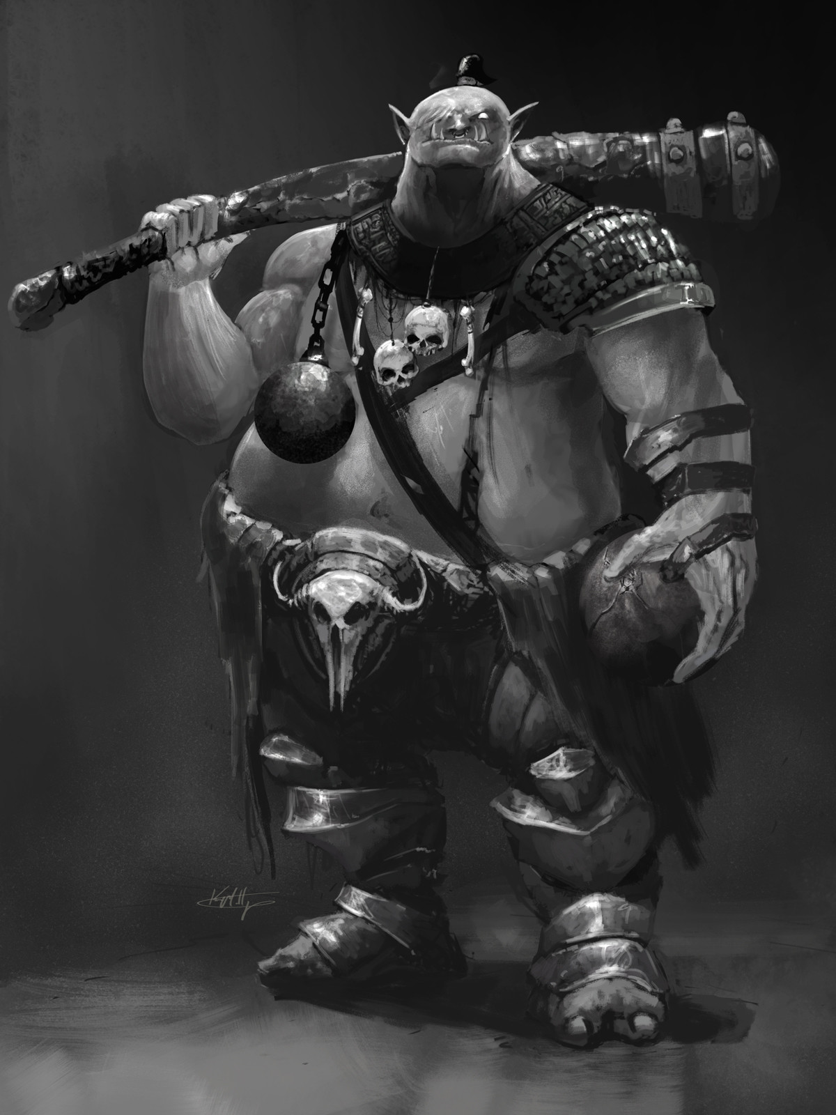 ArtStation - Prison Guard Org Concept