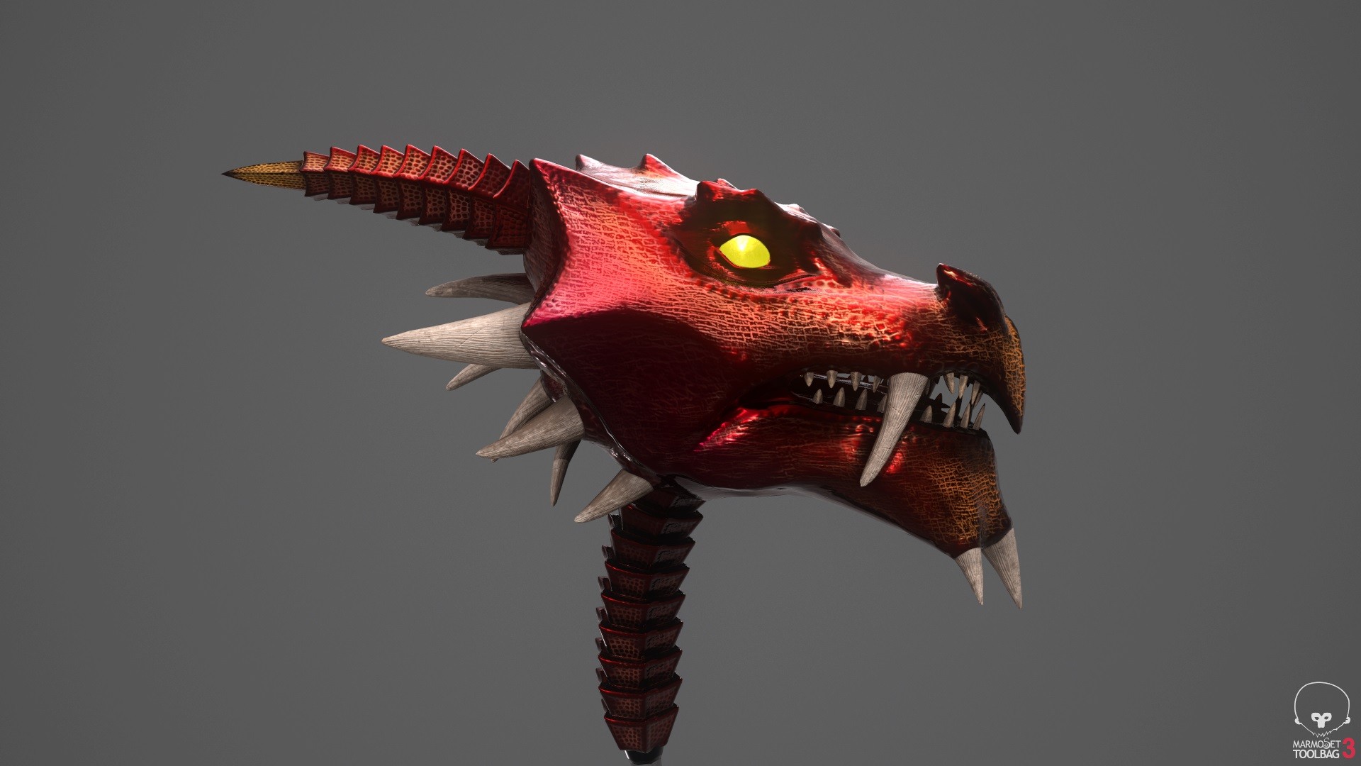 ArtStation - Dragon Hammer