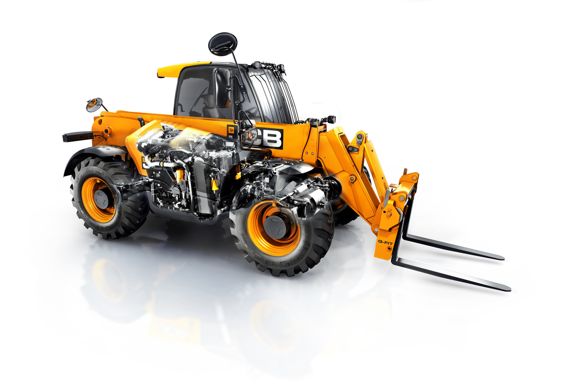 ArtStation - JCB UK Loadall Machine