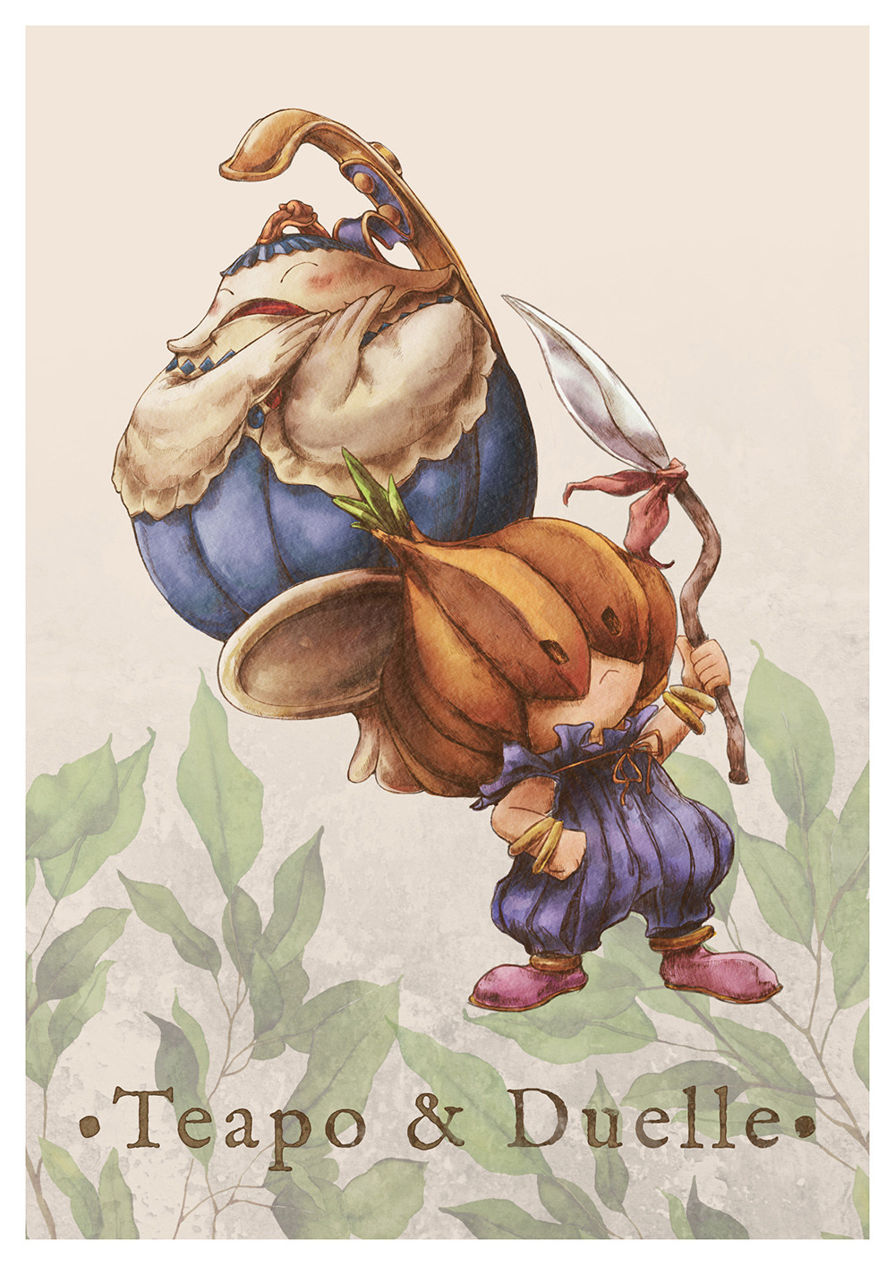 ArtStation - [Legend of Mana] Teapo & Duelle