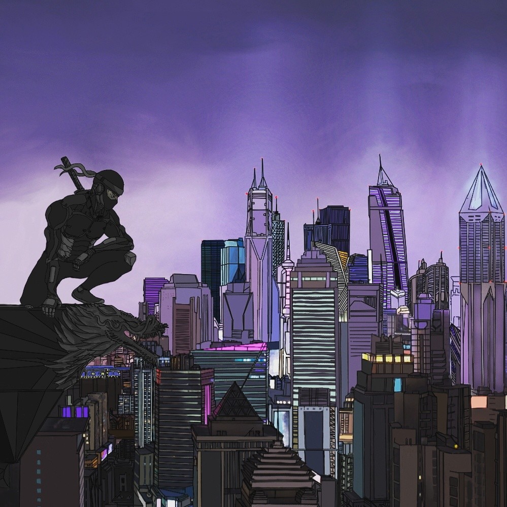 ArtStation - Dragon Zero game poster