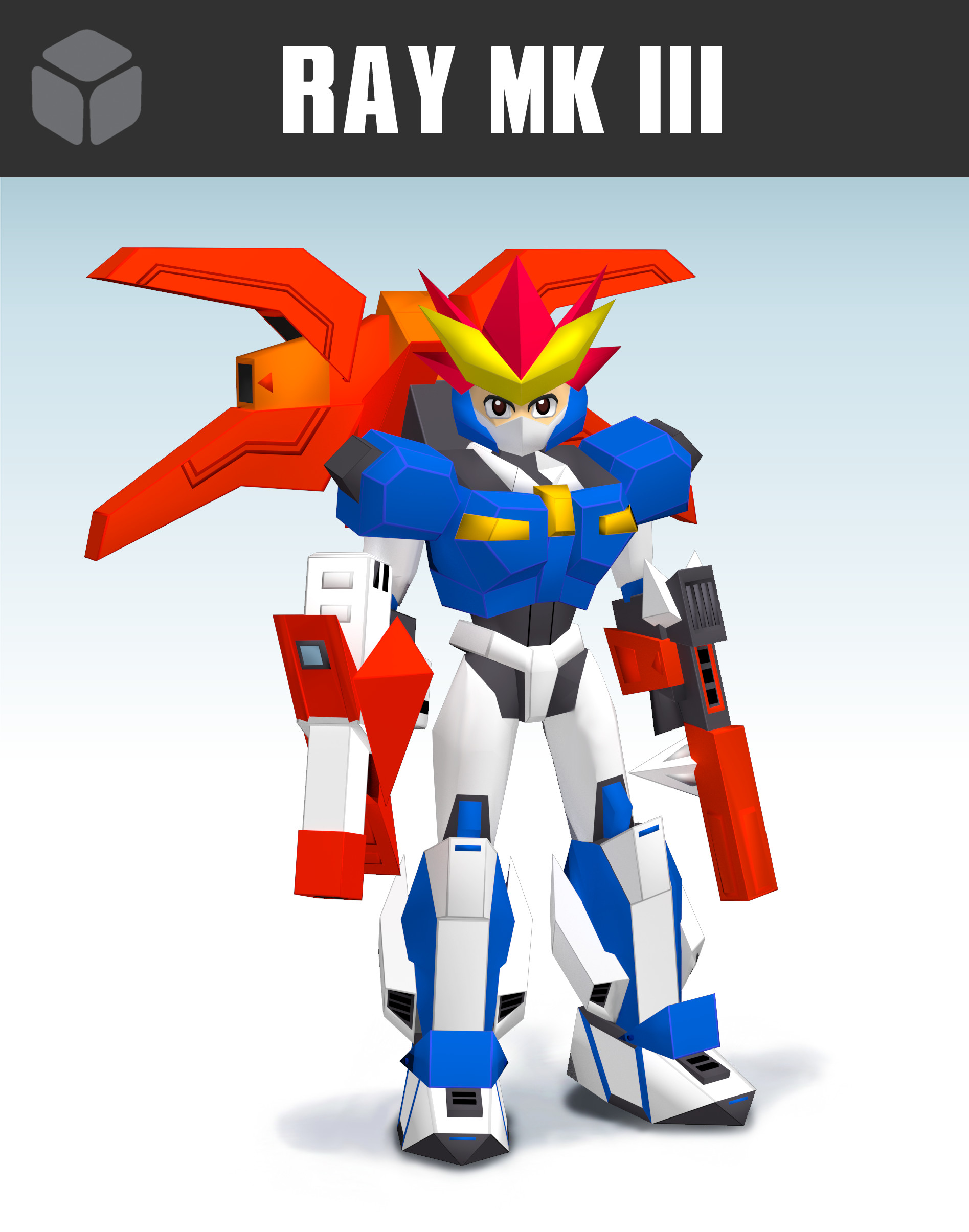 Angus Raisin - Ray Mk III Smash Bros. Fan Concept