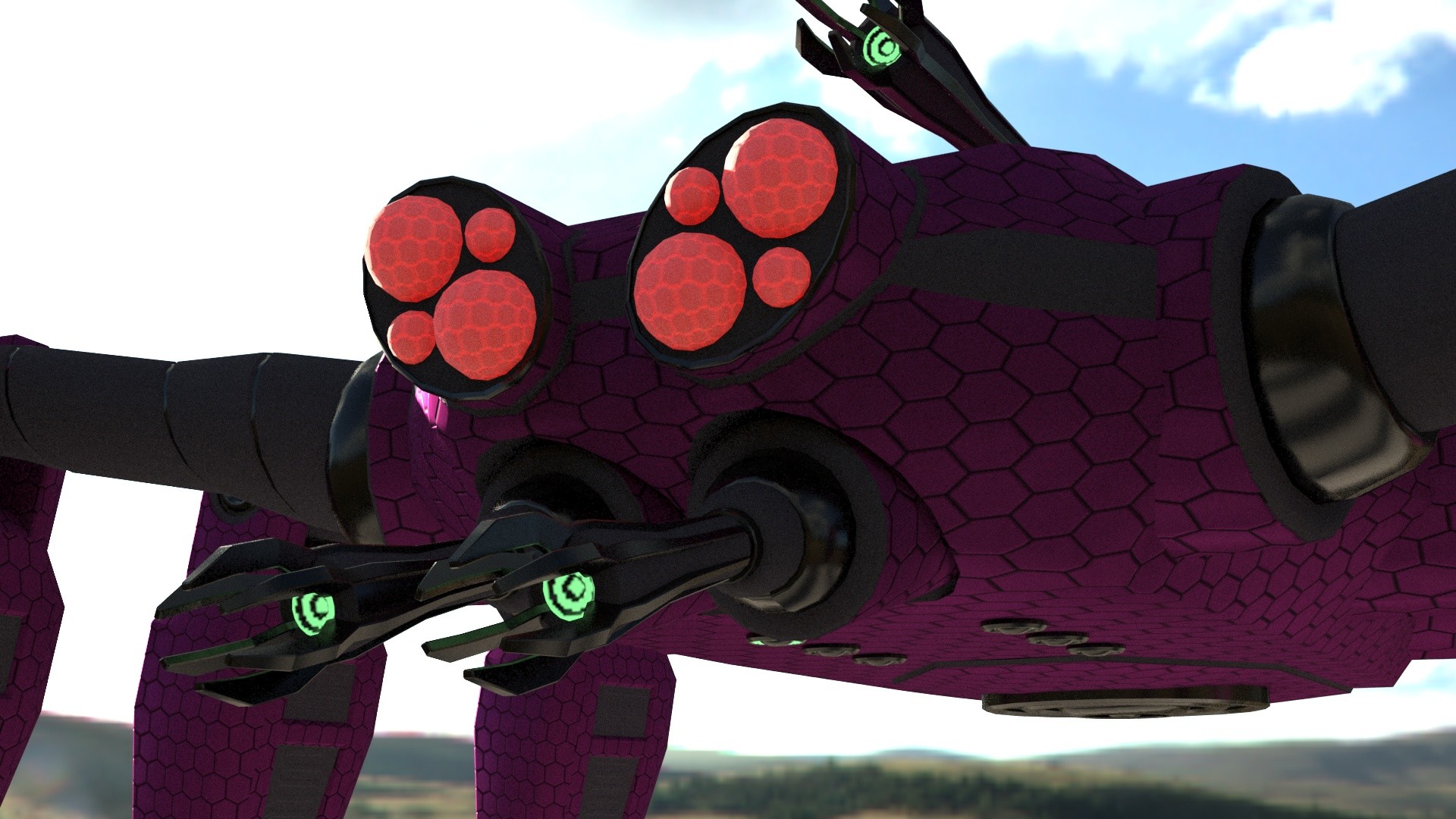 Andrew Rodgers - Alien Spider Tank