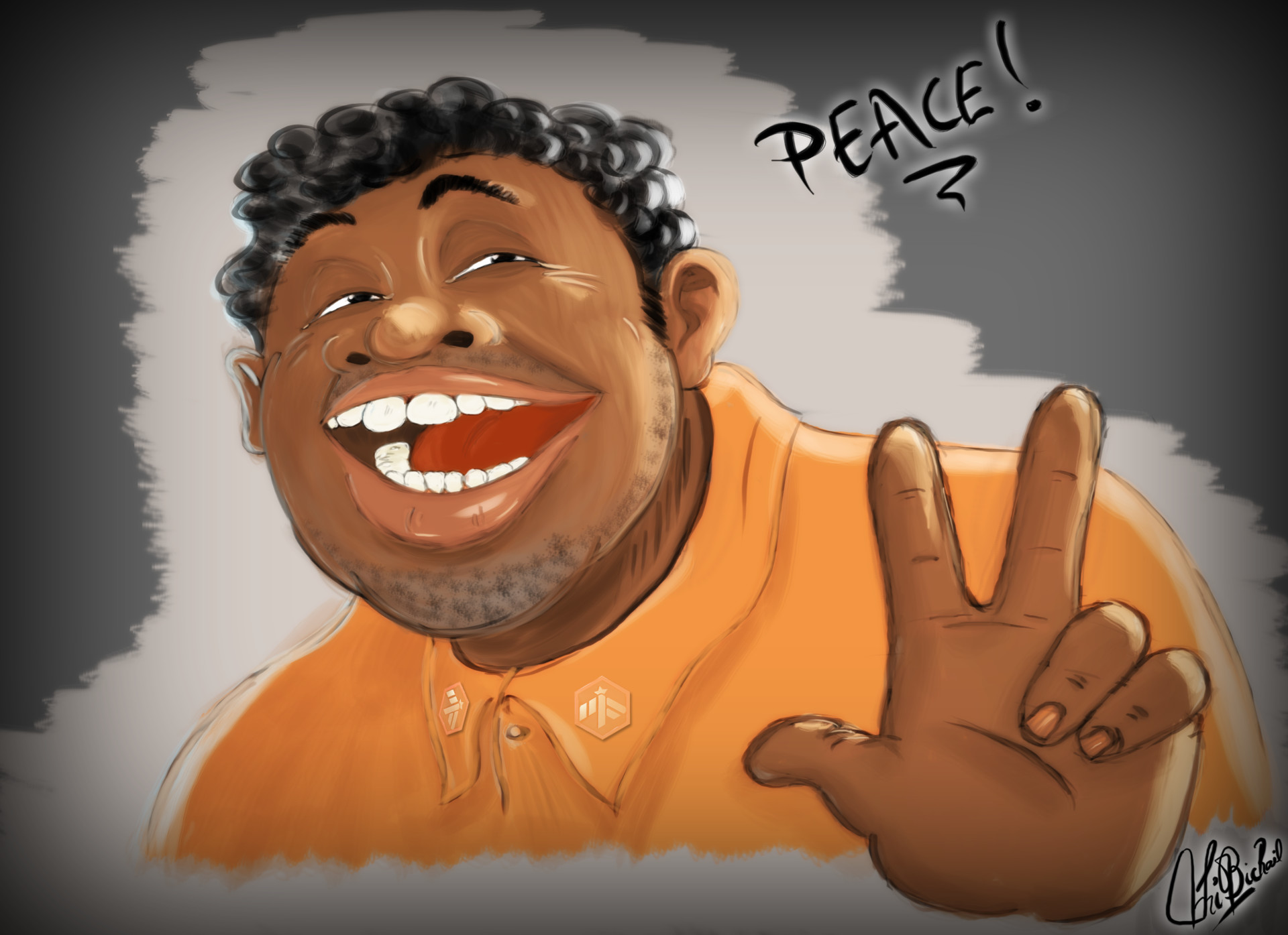 ArtStation - Caricature of Peace :)