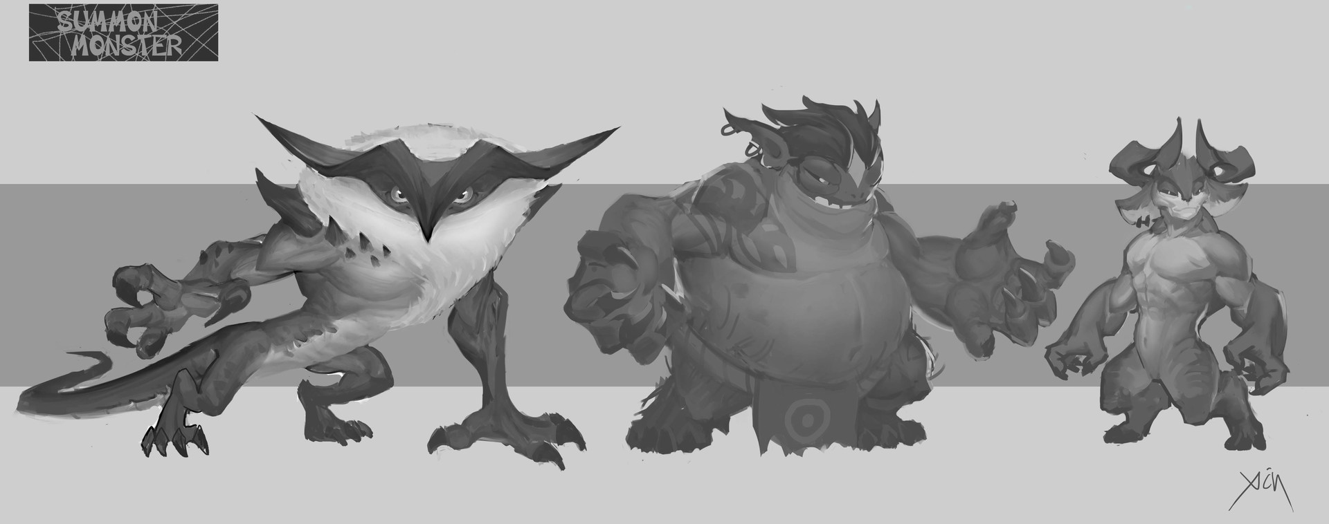 ArtStation - SUMMOU MONSTER