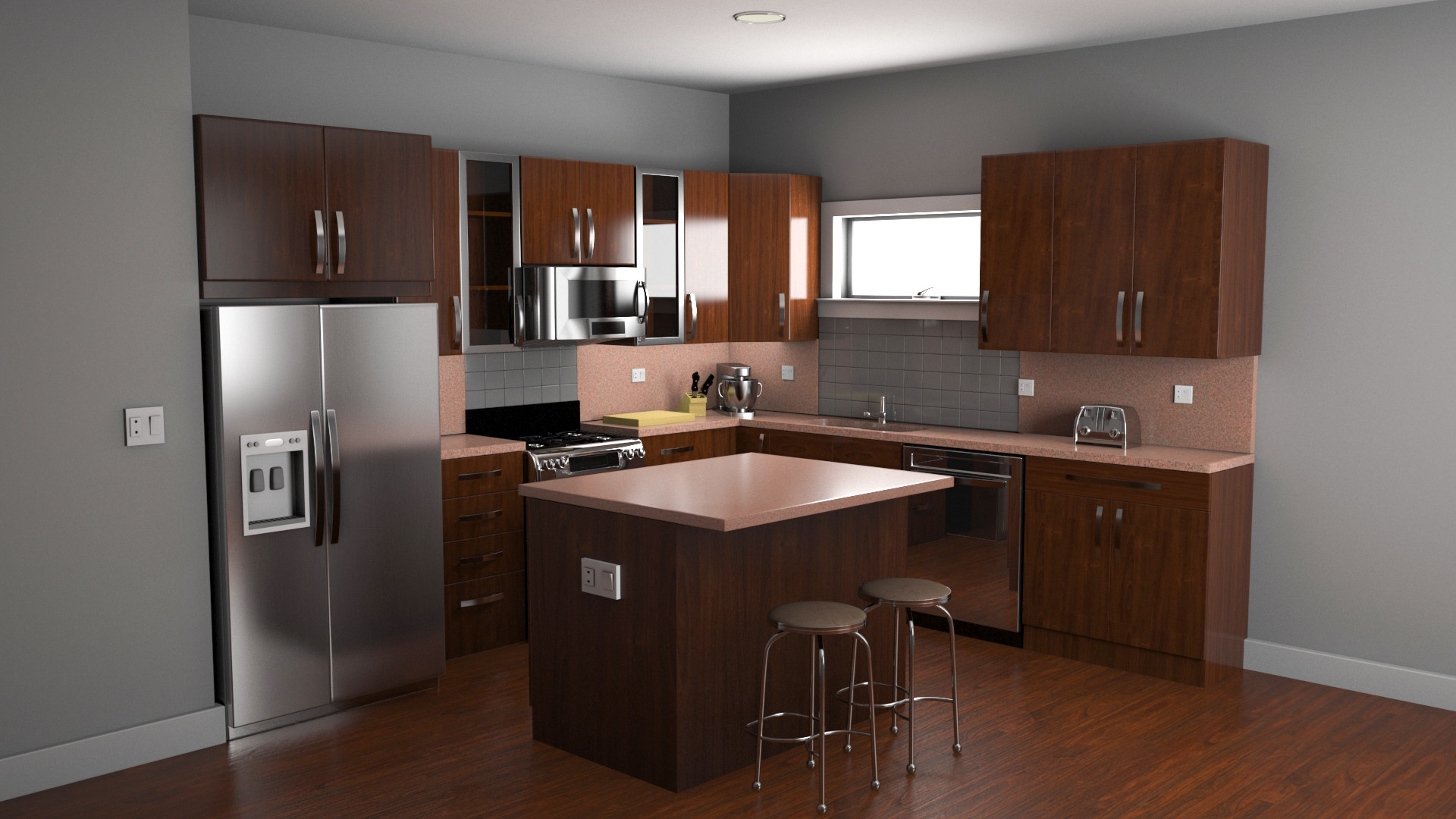ArtStation - V-Ray kitchen Interior