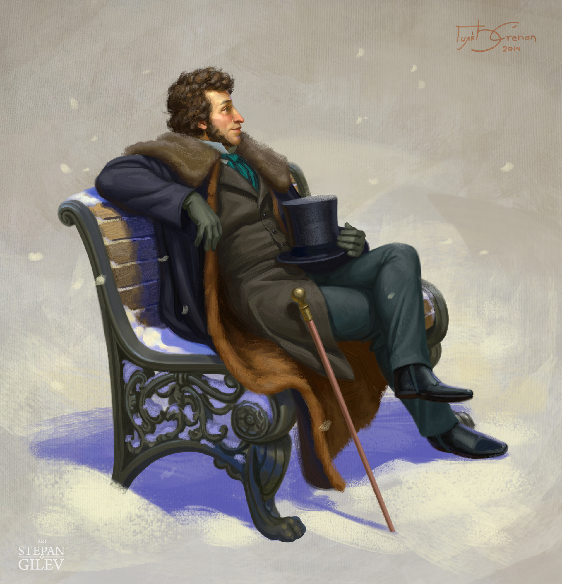 ArtStation - Alexander Pushkin.