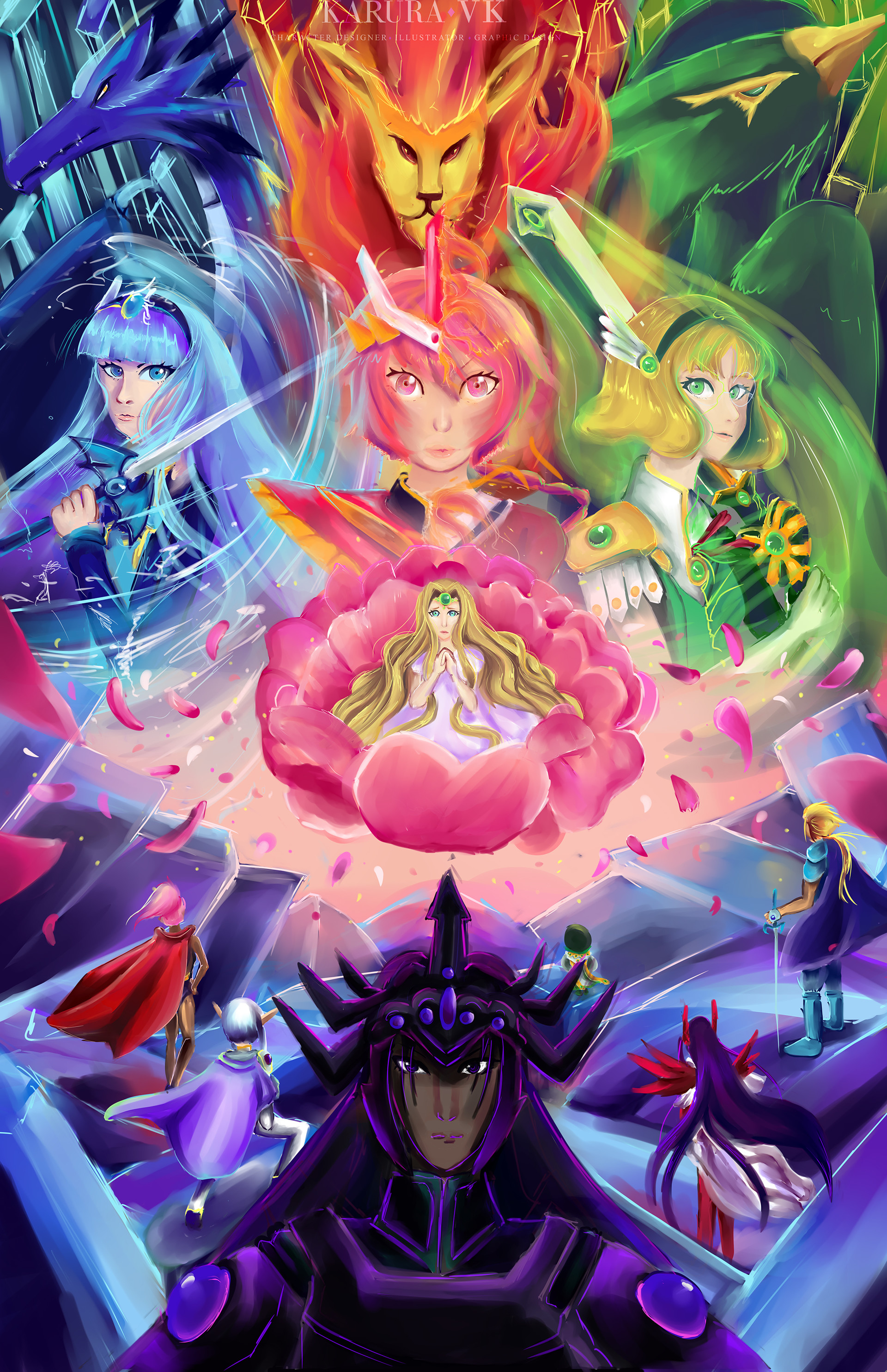 ArtStation - Magic Knight Rayearth