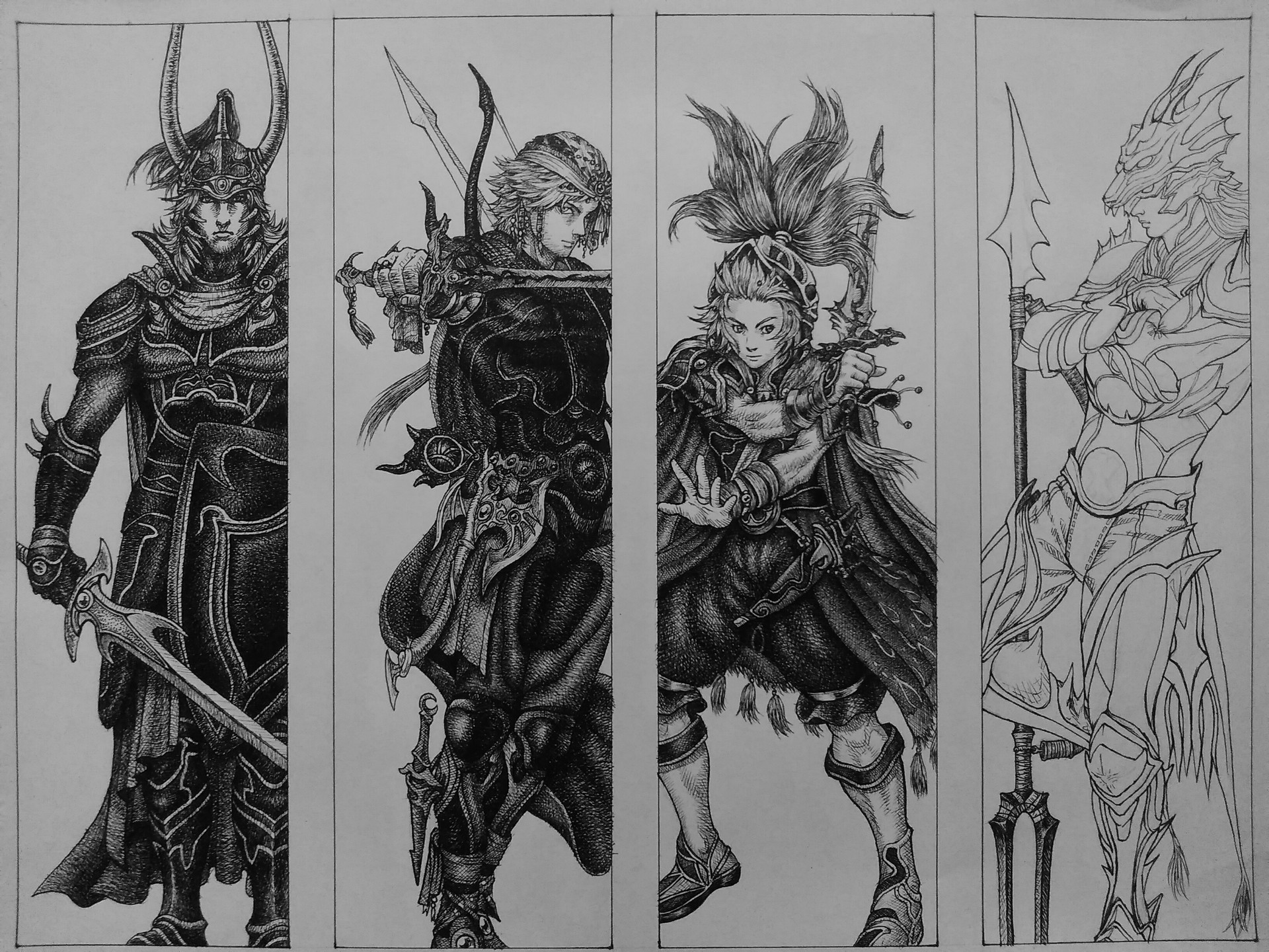 ArtStation - Dissidia Final Fantasy Artprints