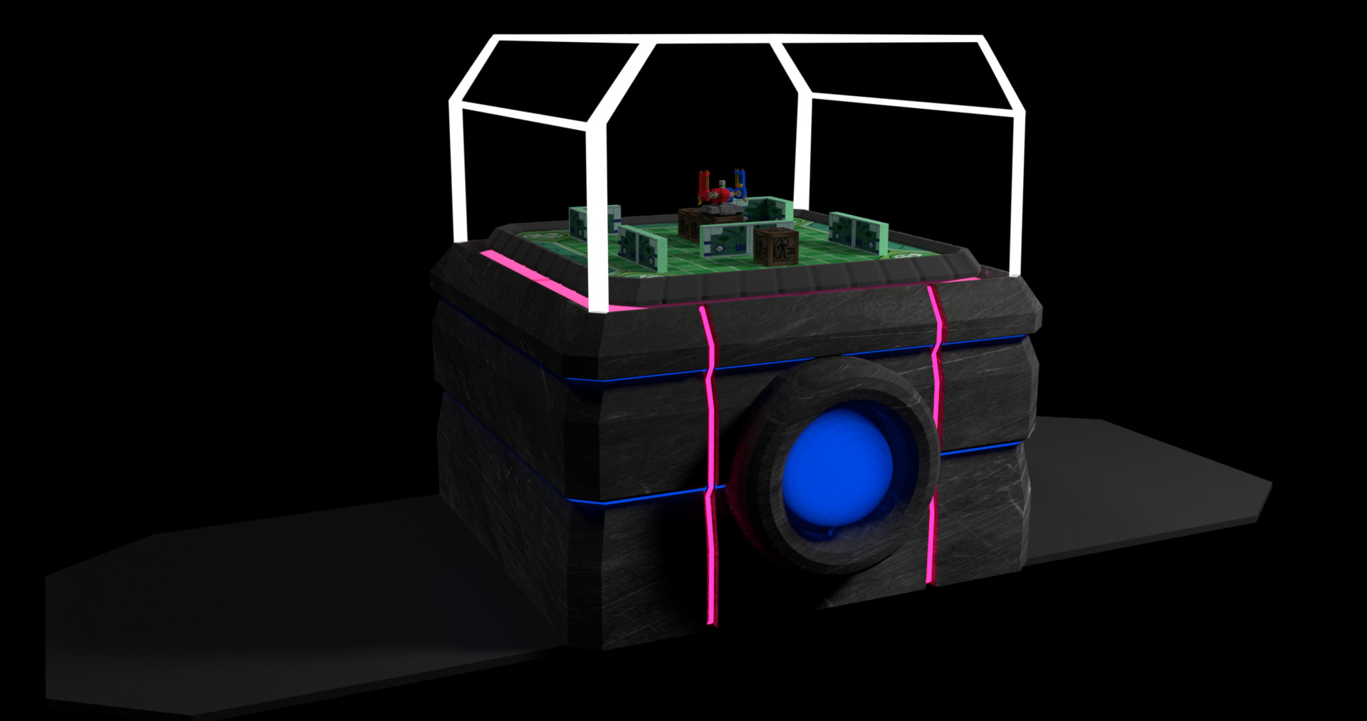 Angus Raisin - Custom Robo Arena Holosseum Scene