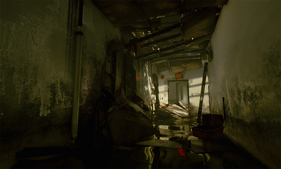 ArtStation - Flooded Hallway