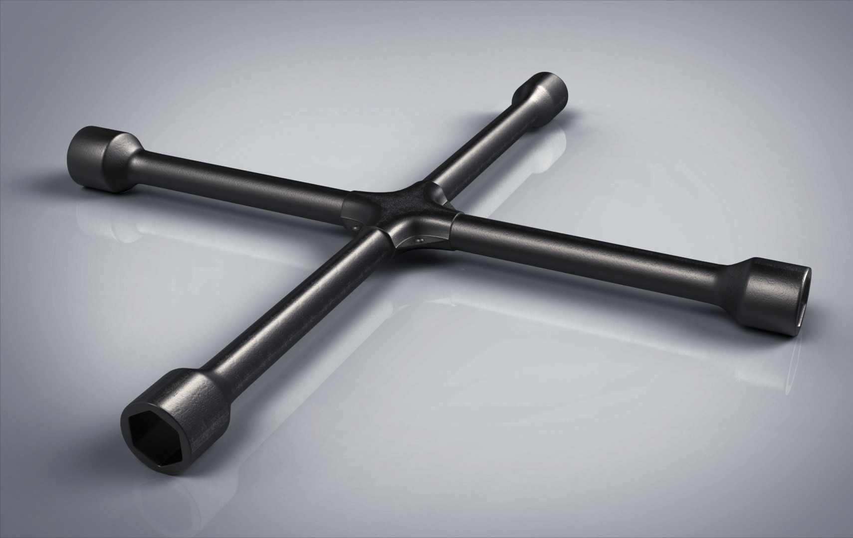 ArtStation - 4-way wrench