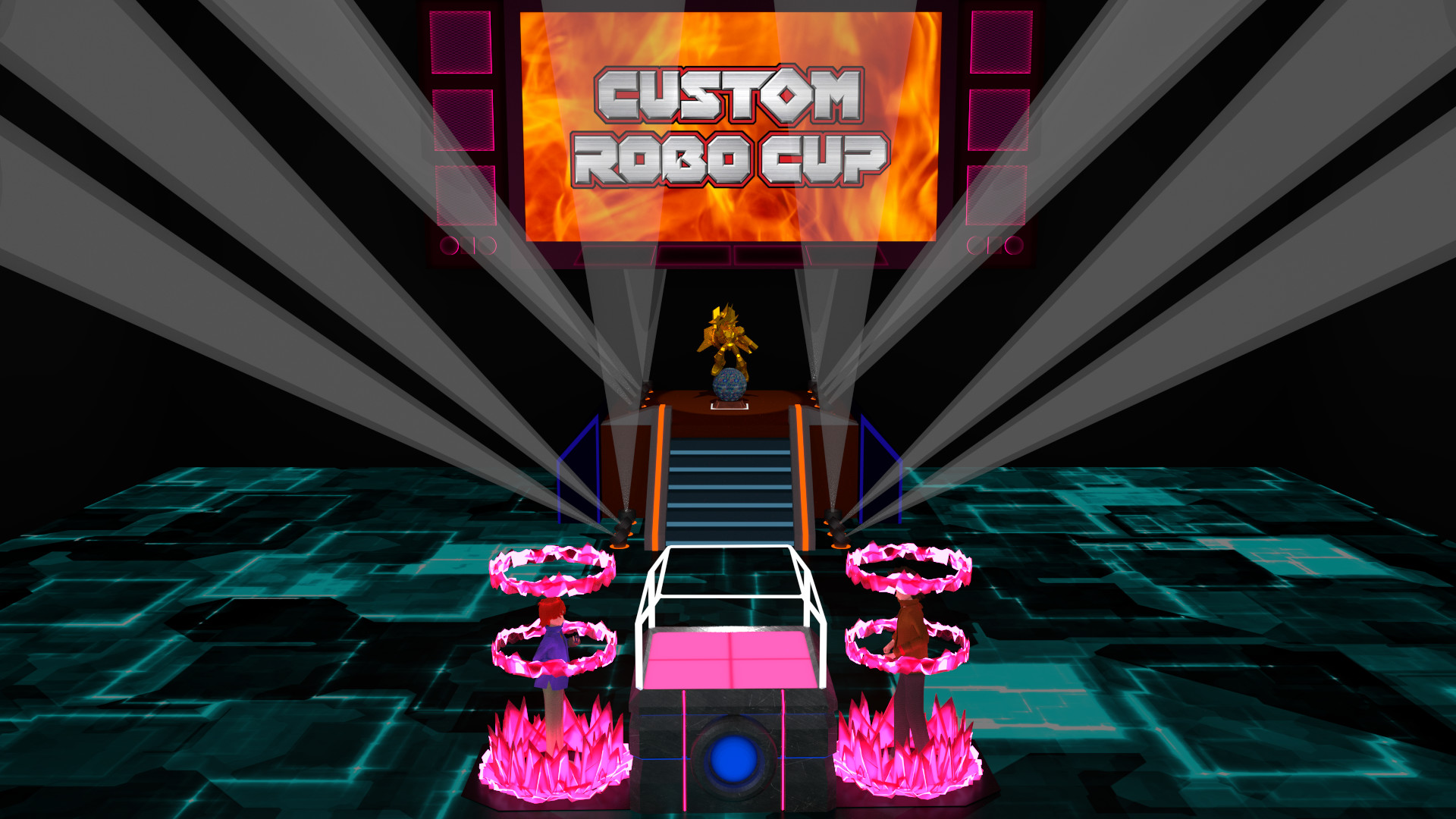 ArtStation - Robo Cup scene