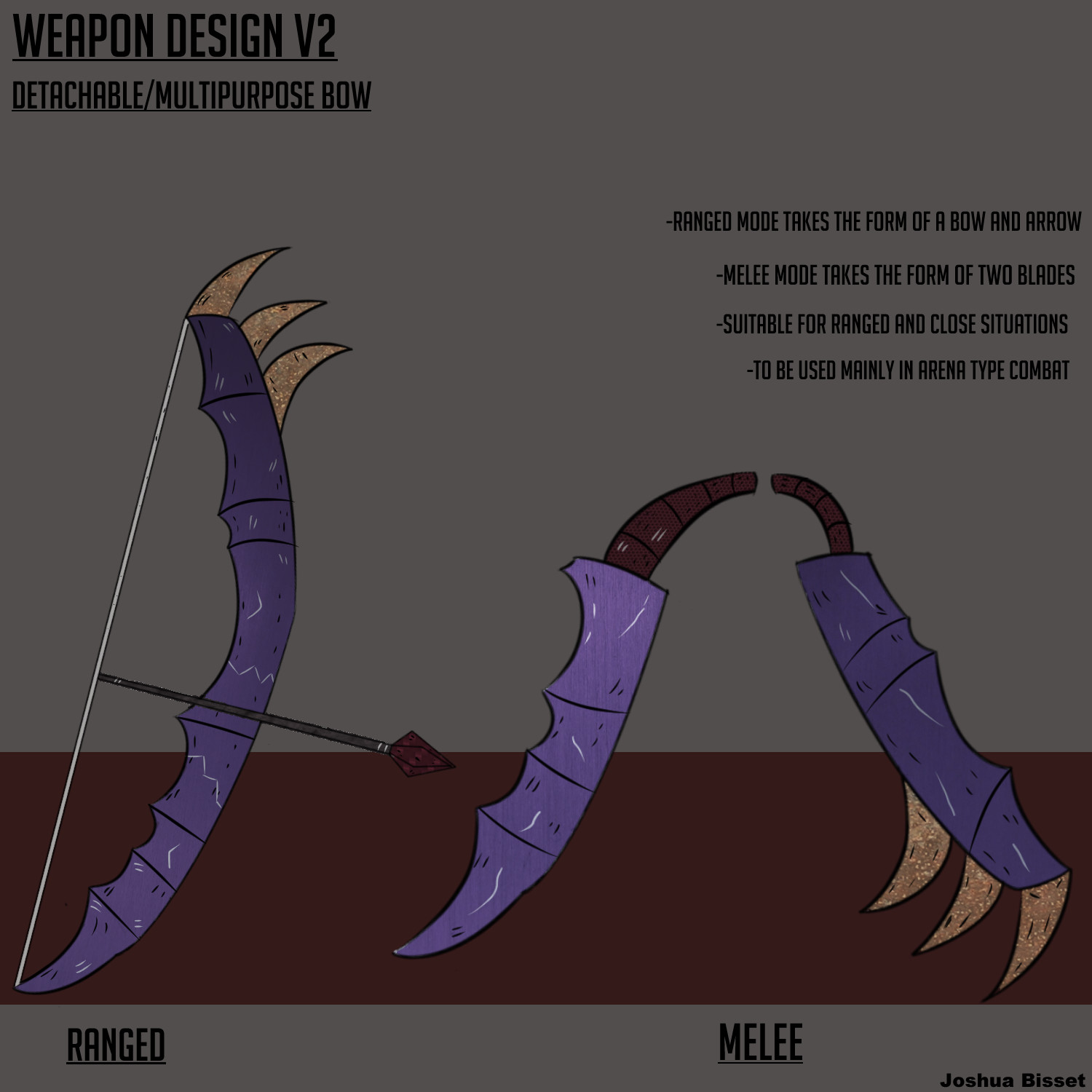 ArtStation - Bow Weapon Concept