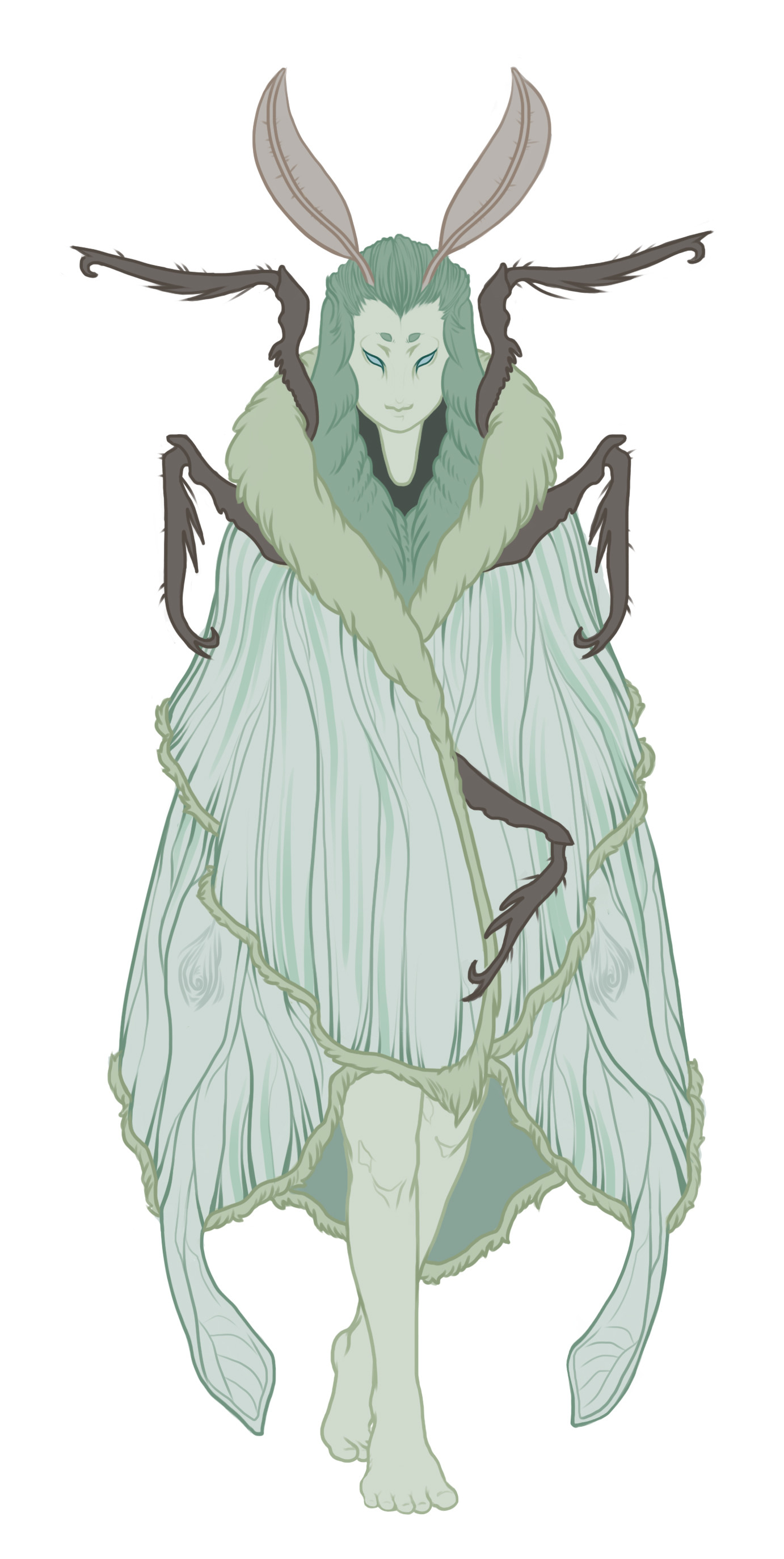 ArtStation - Lunar Moth, Hound Heart