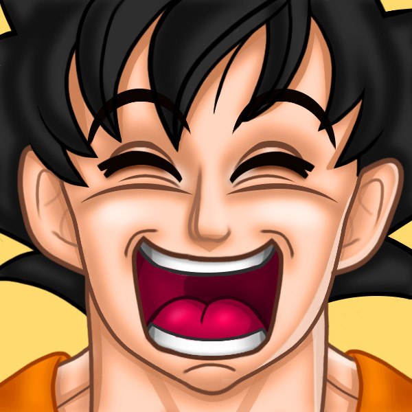 ArtStation - Laughing Goku- Commission