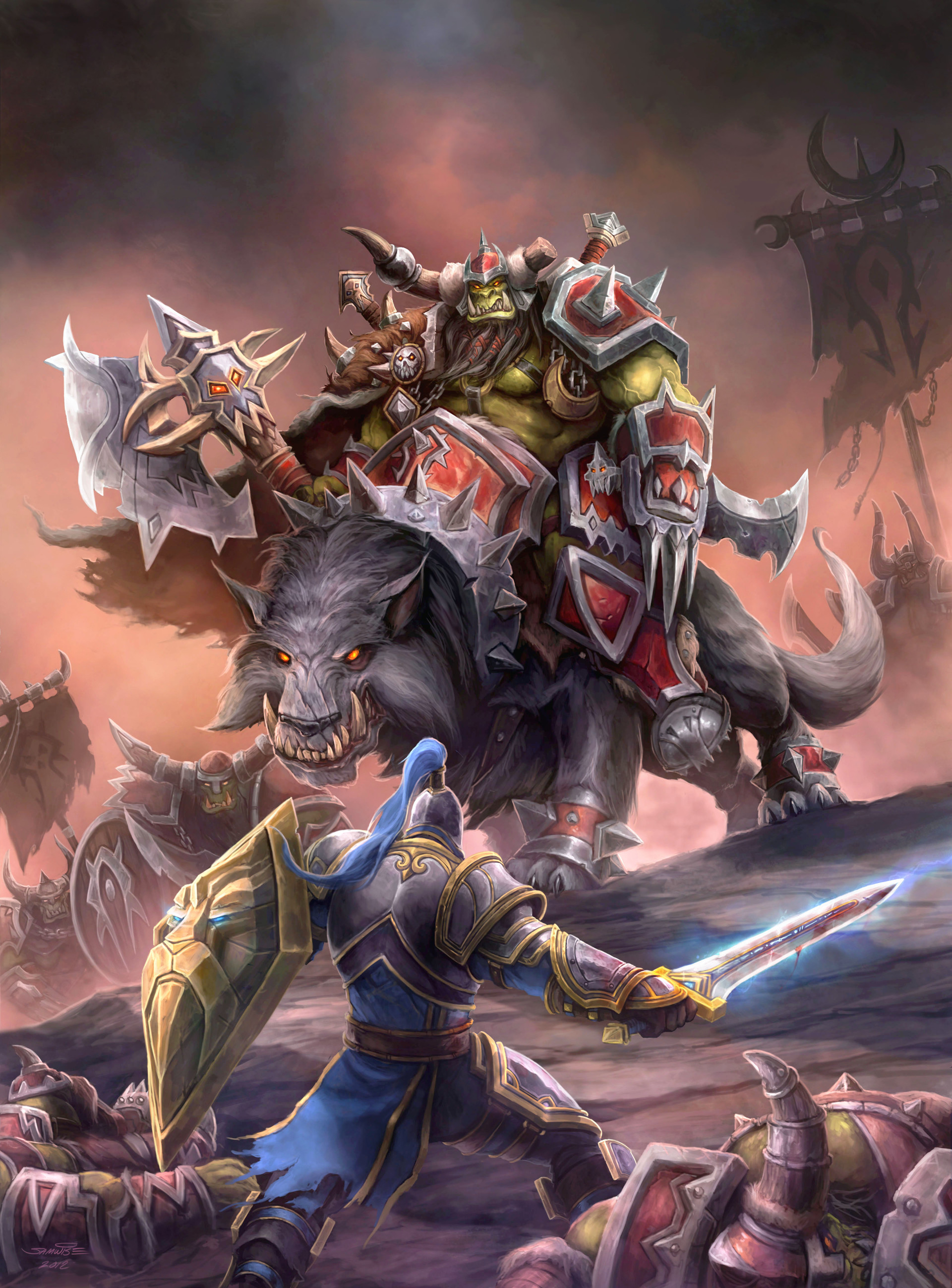 ArtStation - A Lion Among Wolves, Samwise Didier