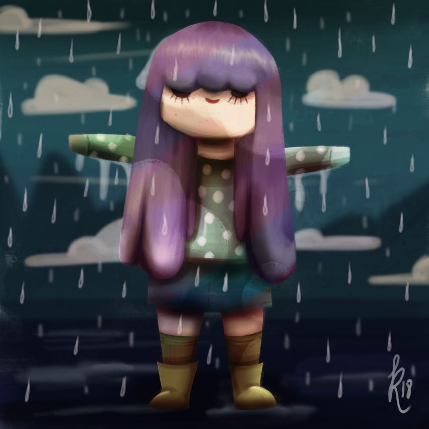 ArtStation - Raining