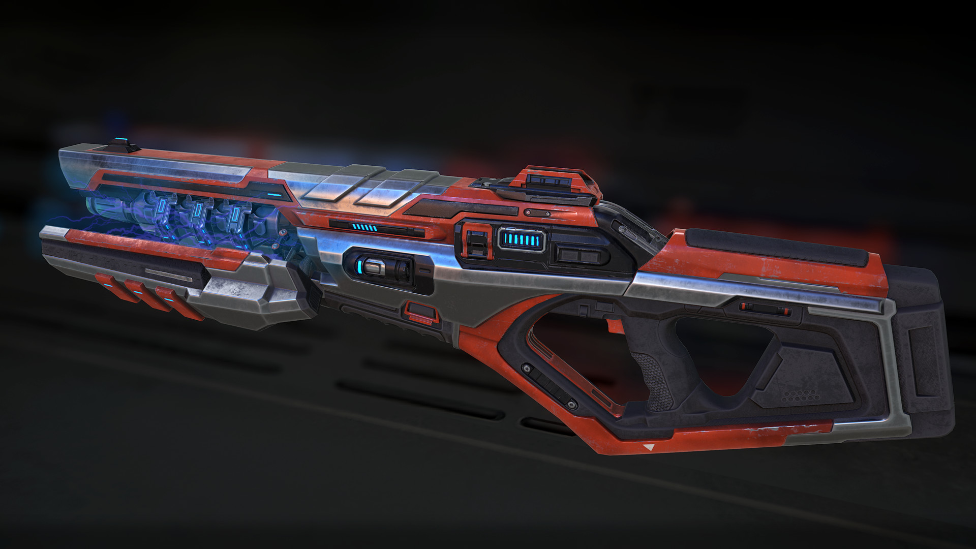 BOBRYSHEV ALEKSANDR - Plasma Rifle "Scorpion"