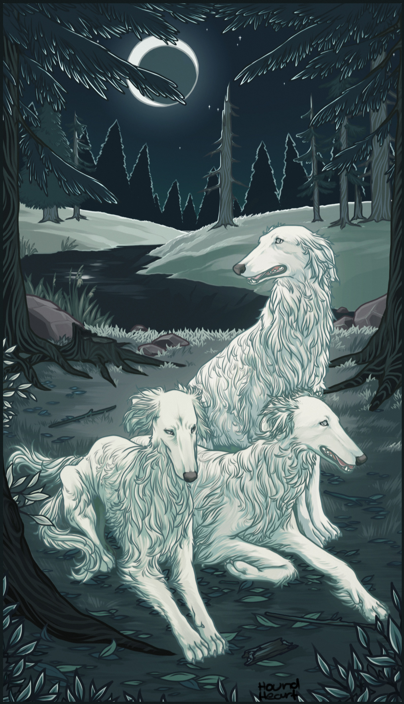 ArtStation - Divine Dogs