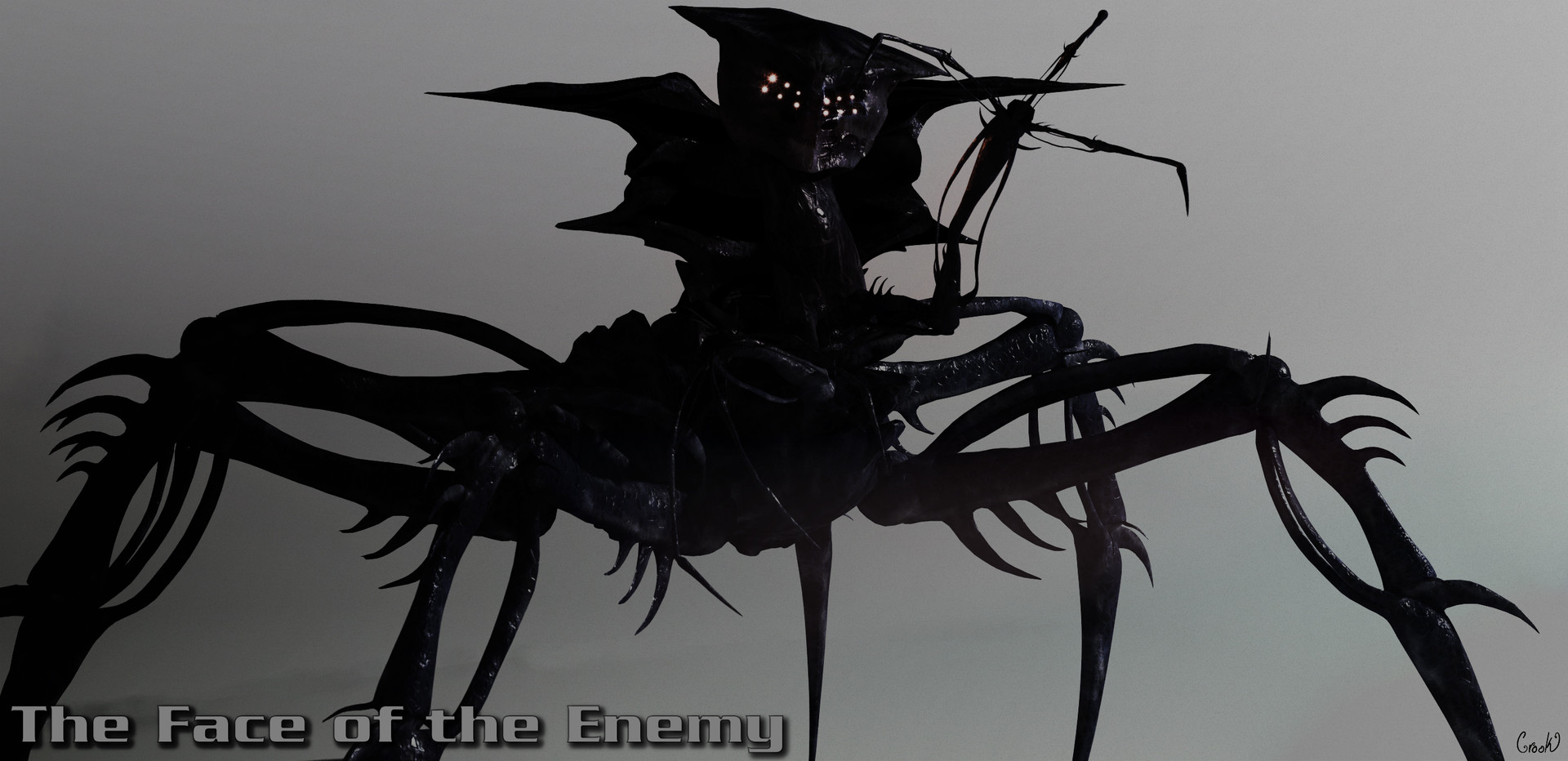 ArtStation - The Face of the Enemy