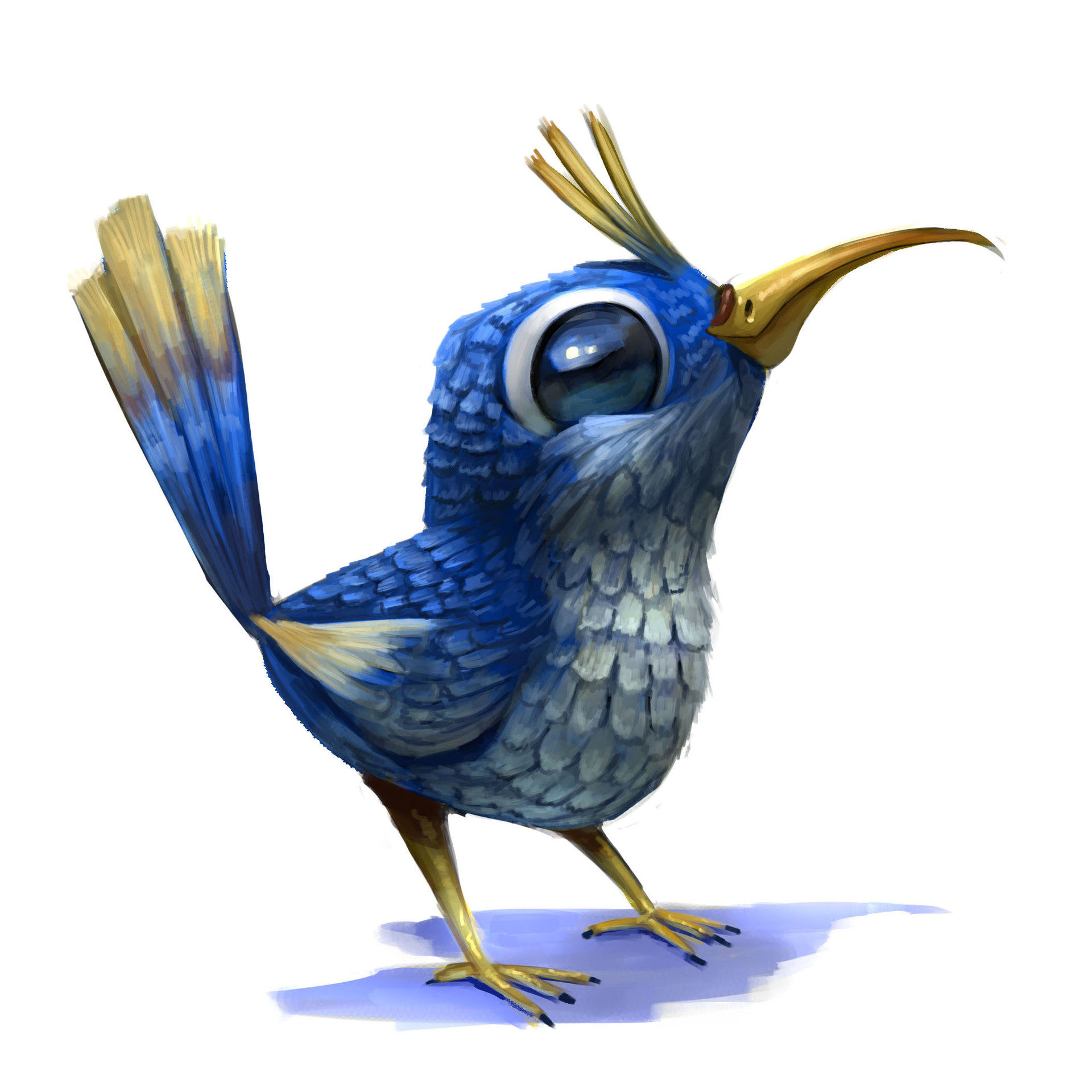 ArtStation - Blue Bird