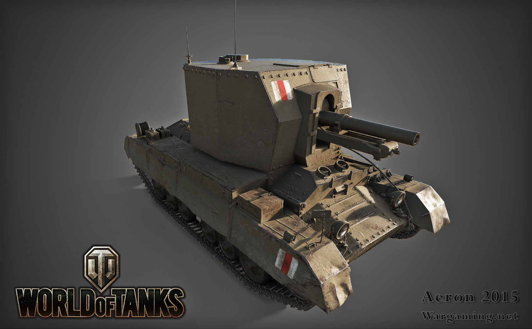 Yuriy Zadorozhny | Aeron - British tank "Bishop"