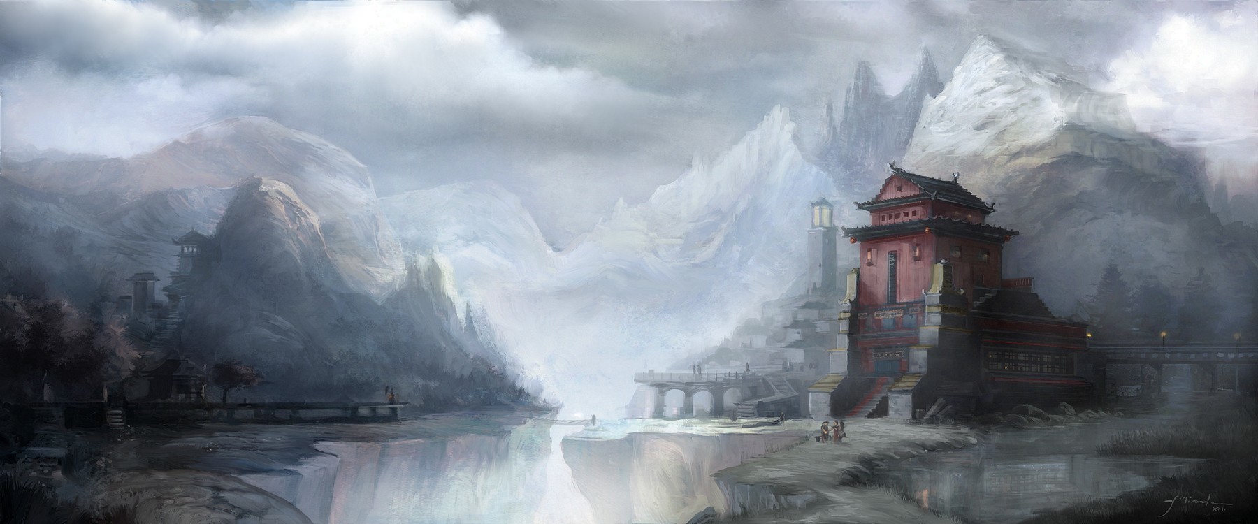 ArtStation - Winter Temple