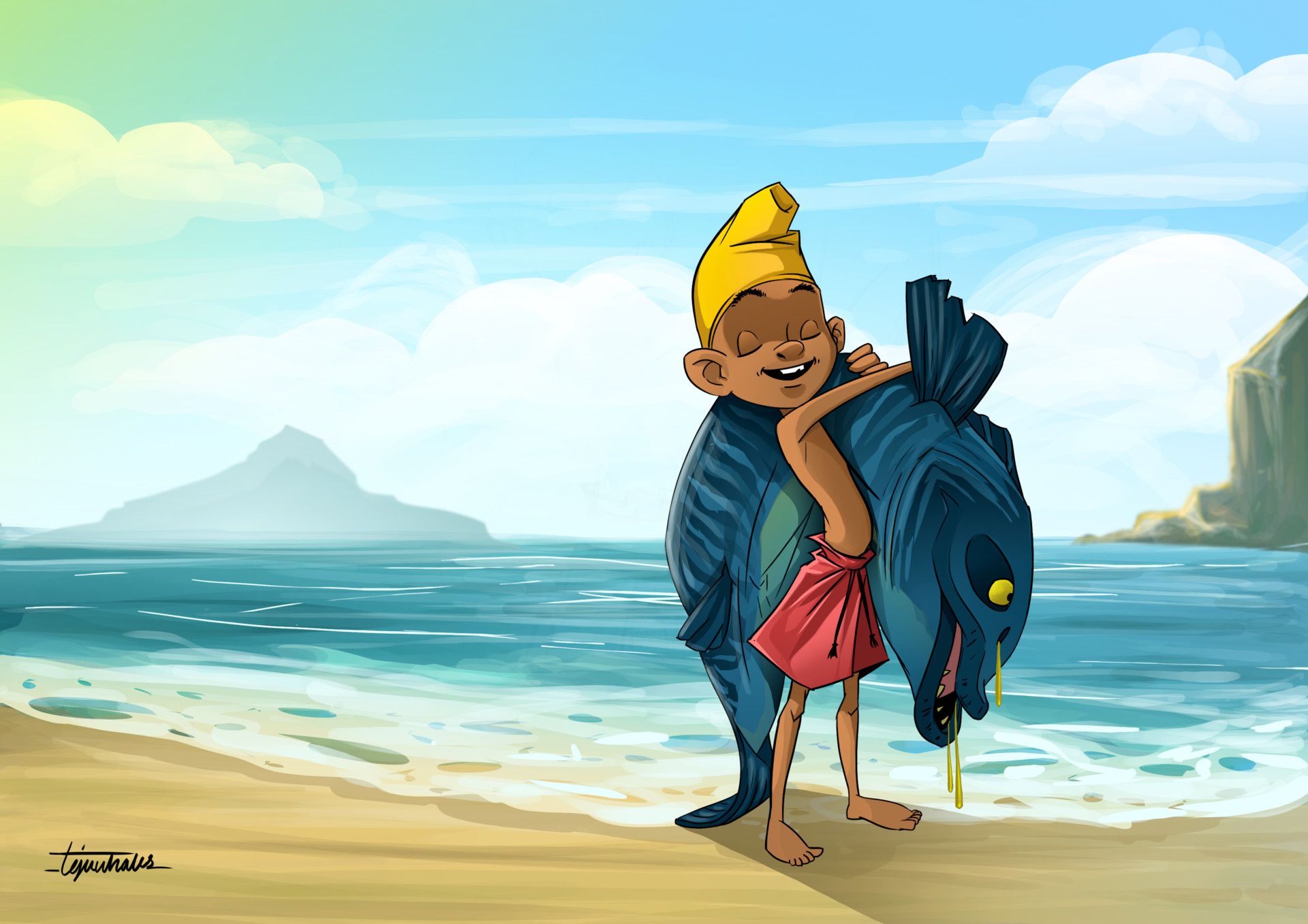 ArtStation - Big catch