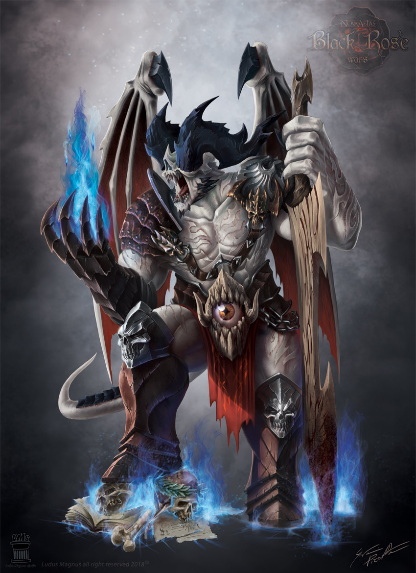 ArtStation - Malacoda the infernal commanders