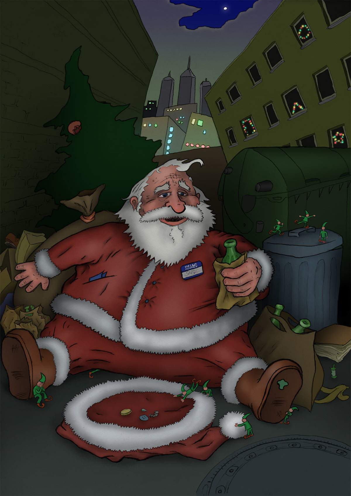 ArtStation - Santa Bum