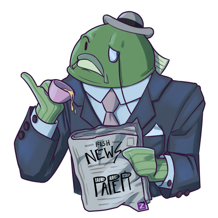 ArtStation - Sophisticated fish