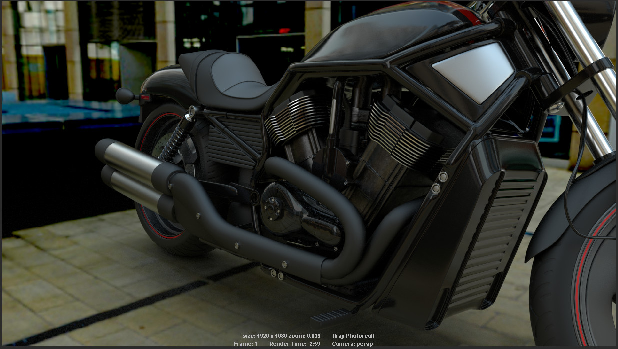 Oscar Araque - Harley Davidson Night Rod Special