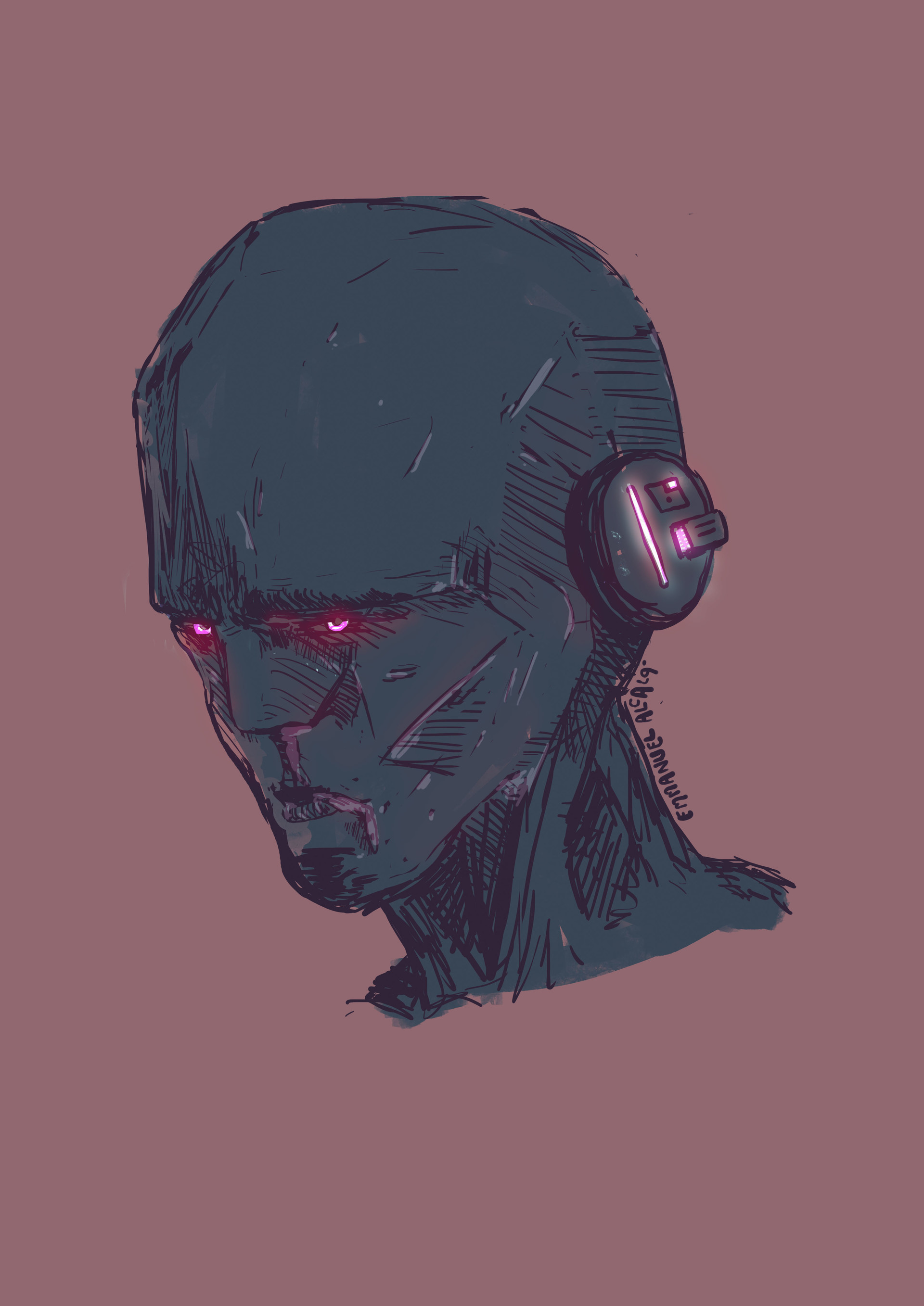 ArtStation - Robot head
