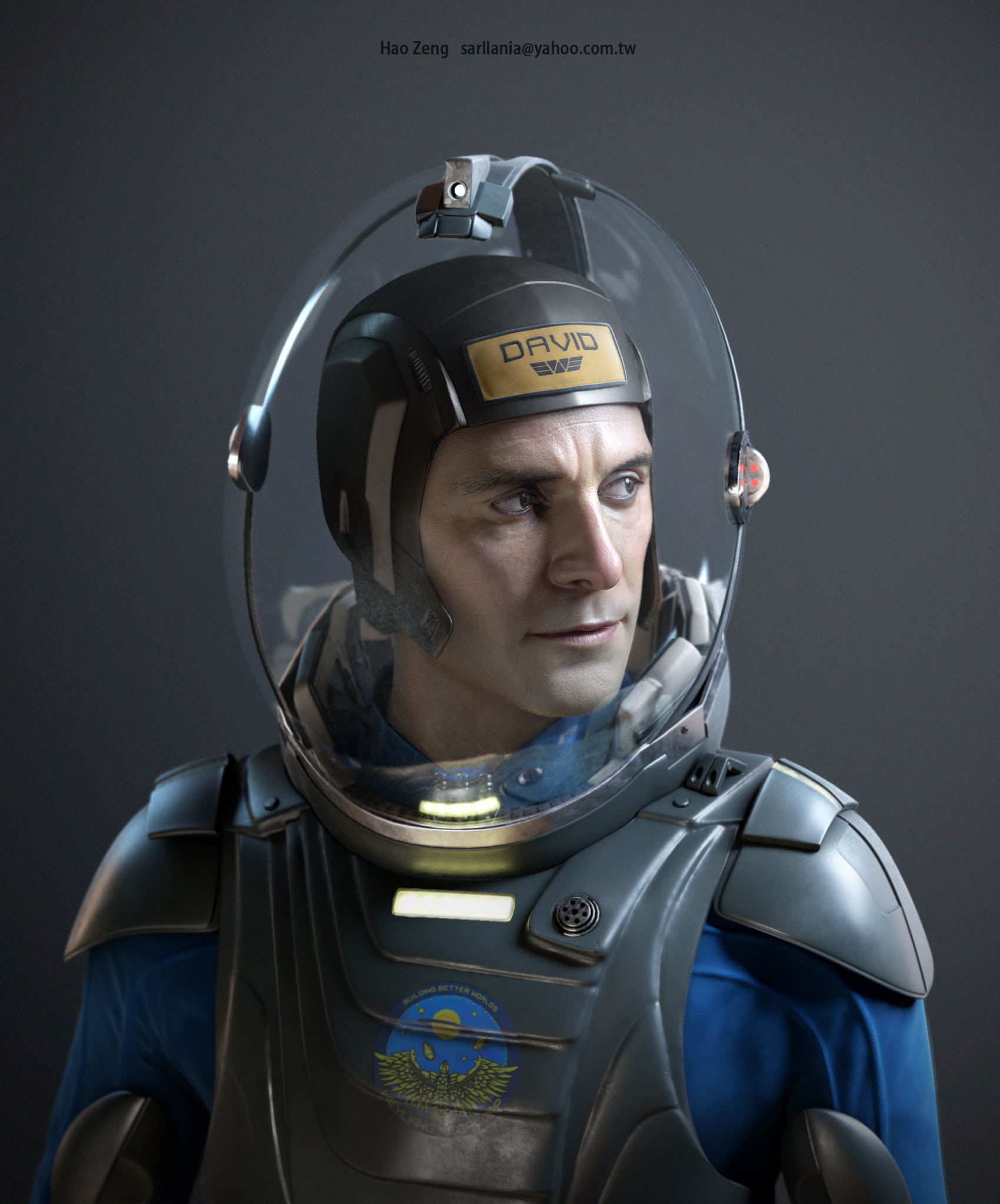 ArtStation - Prometheus David Portrait Study