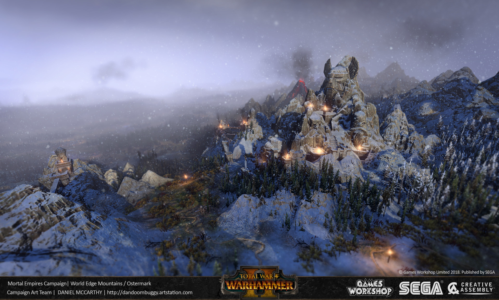 Daniel McCarthy - The Worlds Edge Mountains and the Badlands - Total ...