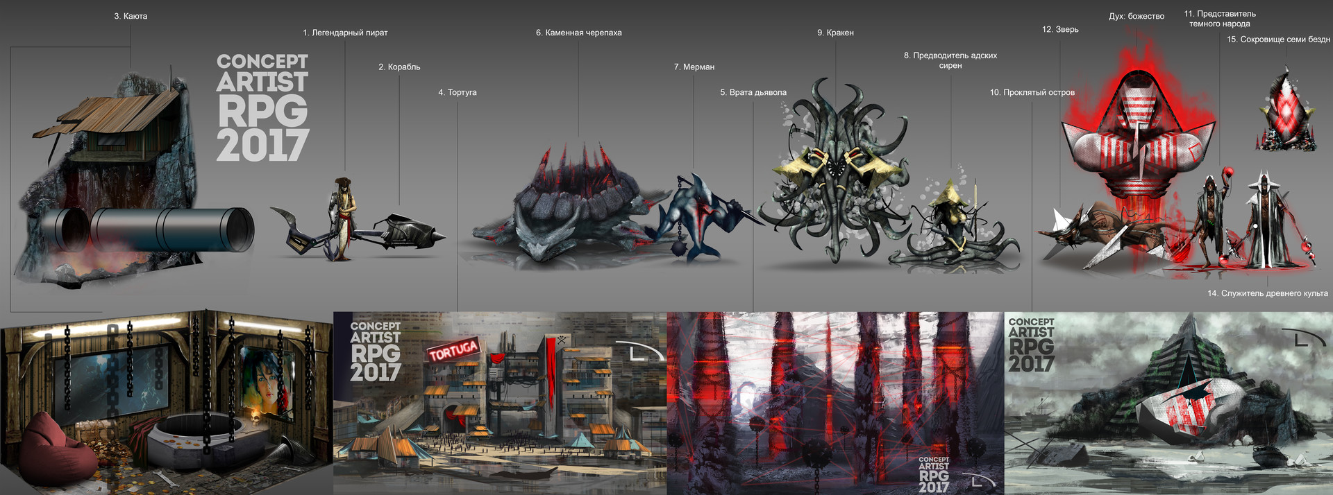 ArtStation - Concept Artist RPG 2017