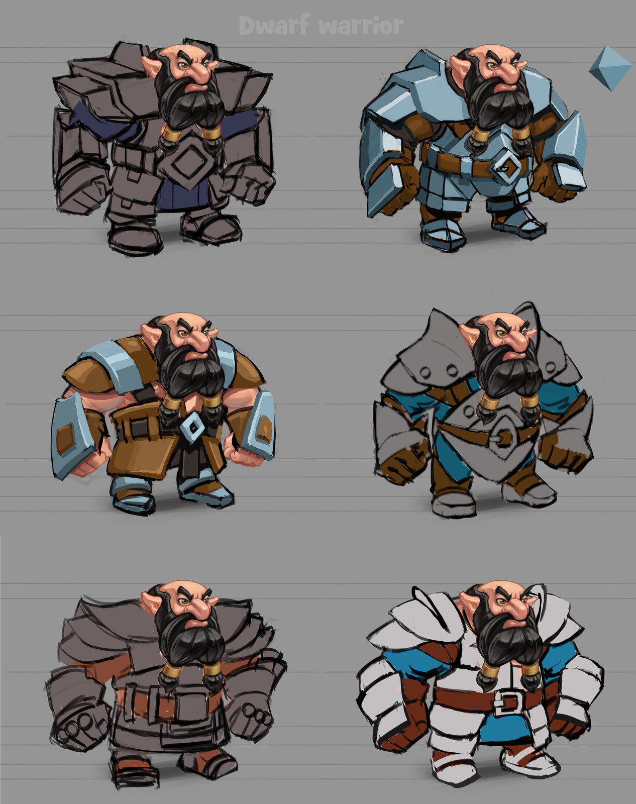 Dimitri van Wezel - Hero (Warlords of Aternum) Dwarf characters