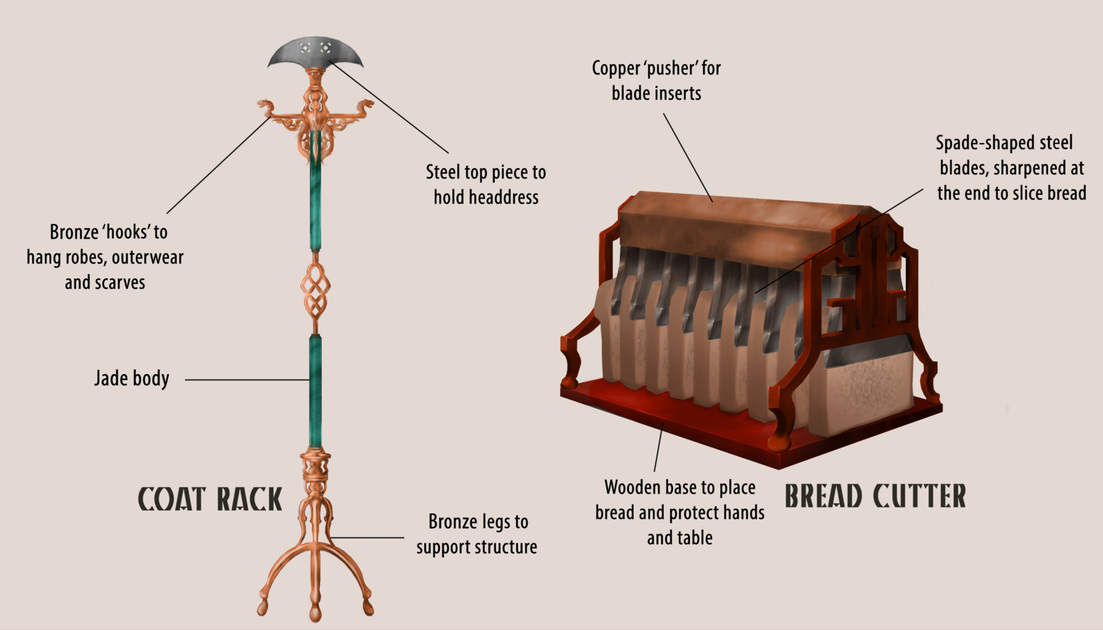 Robyn Carillo - Props Design - Monk's Spade