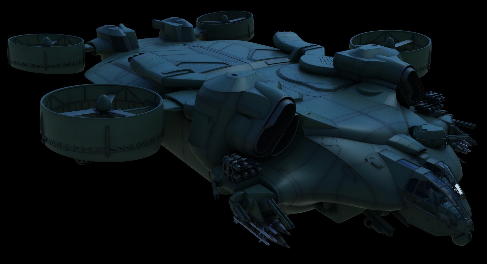 Avatar C 21 Dragon Gunship