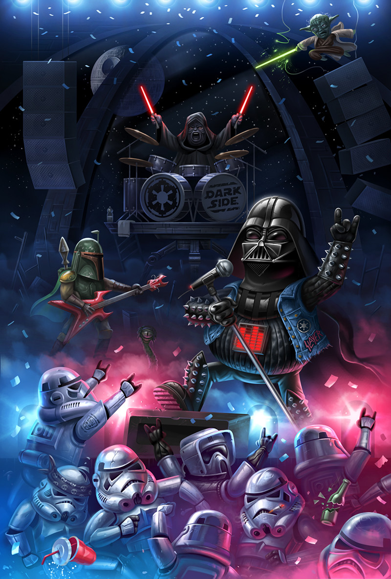 ArtStation - Dark Side party