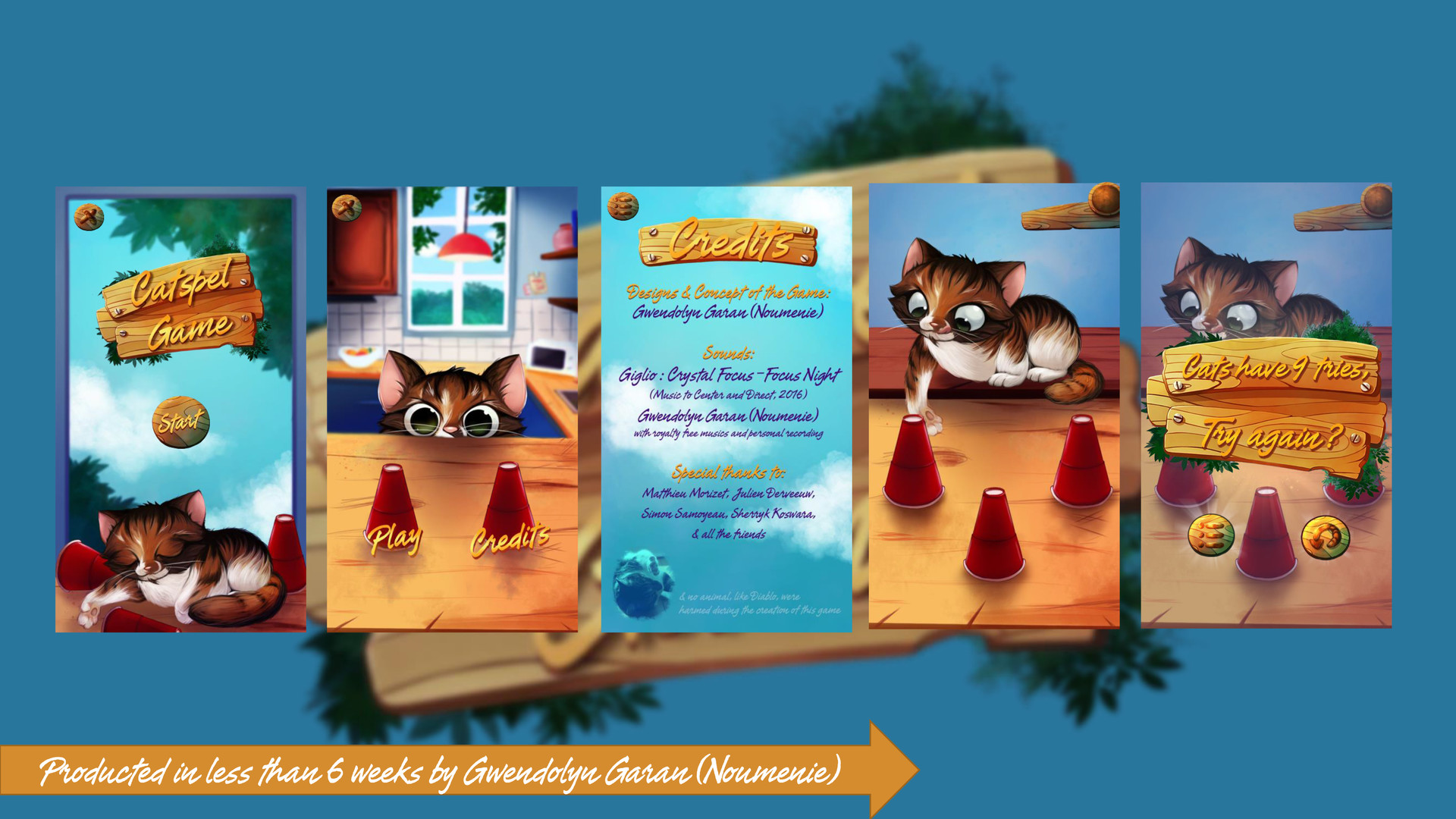 Noumenie - Gwendolyn Garan - Catspel Game - My own video game made in ...